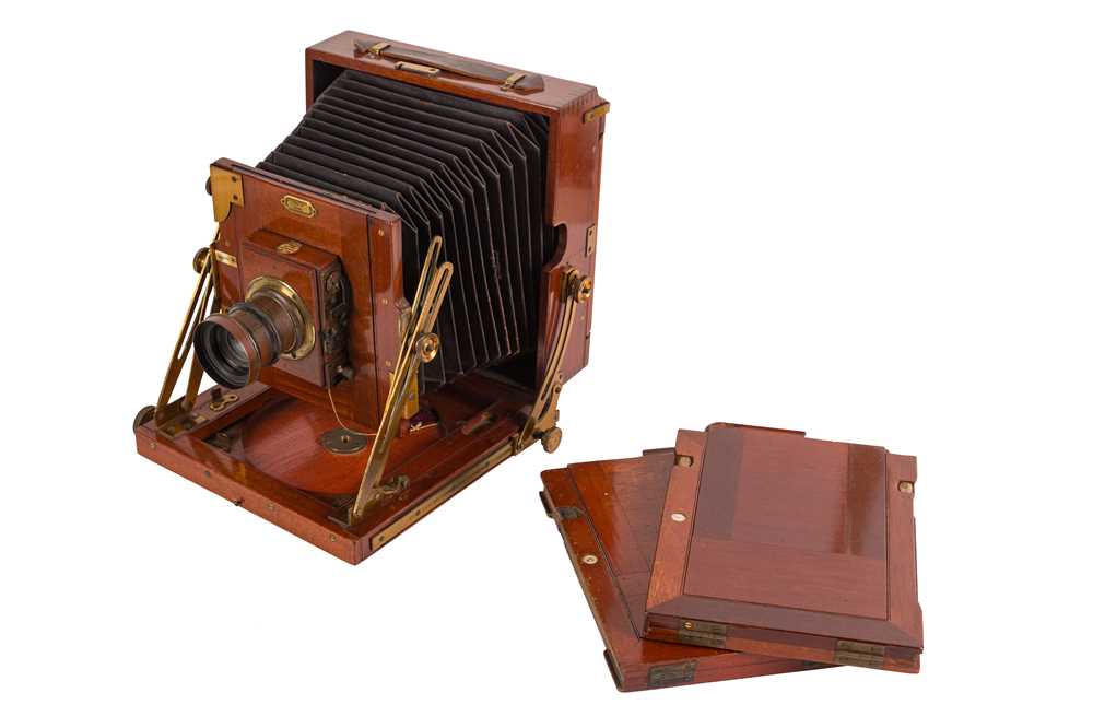 Lot 60 - A Sanderson Half Plate Field Camera