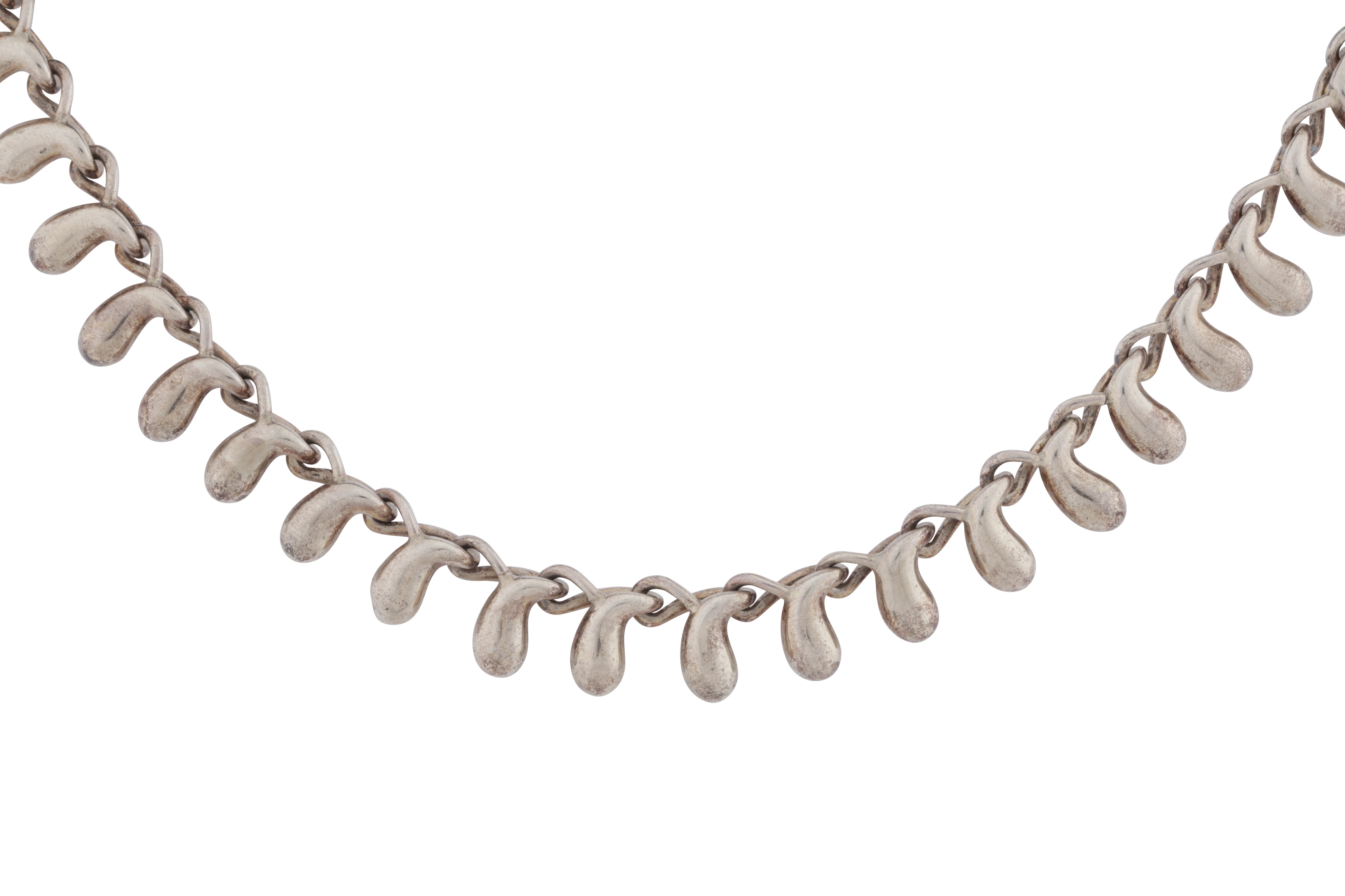 Lot 193 - Brett Payne | A silver drop necklace, circa