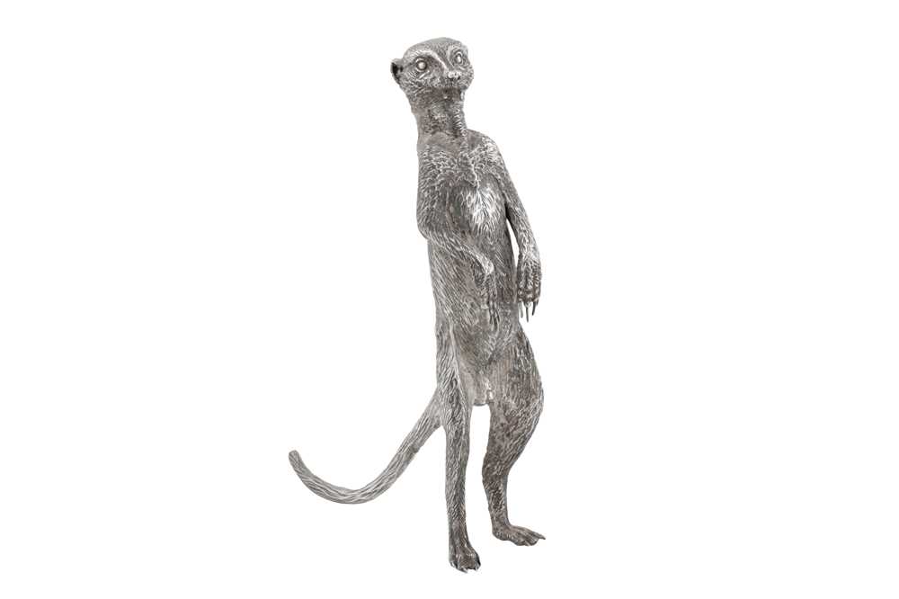 Lot 114 - A CONTEMPORARY ZIMBABWEAN STERLING SILVER