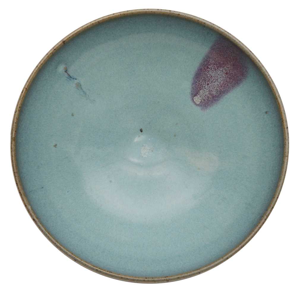 Lot 118 - A CHINESE JUN-WARE PURPLE-SPLASHED BOWL