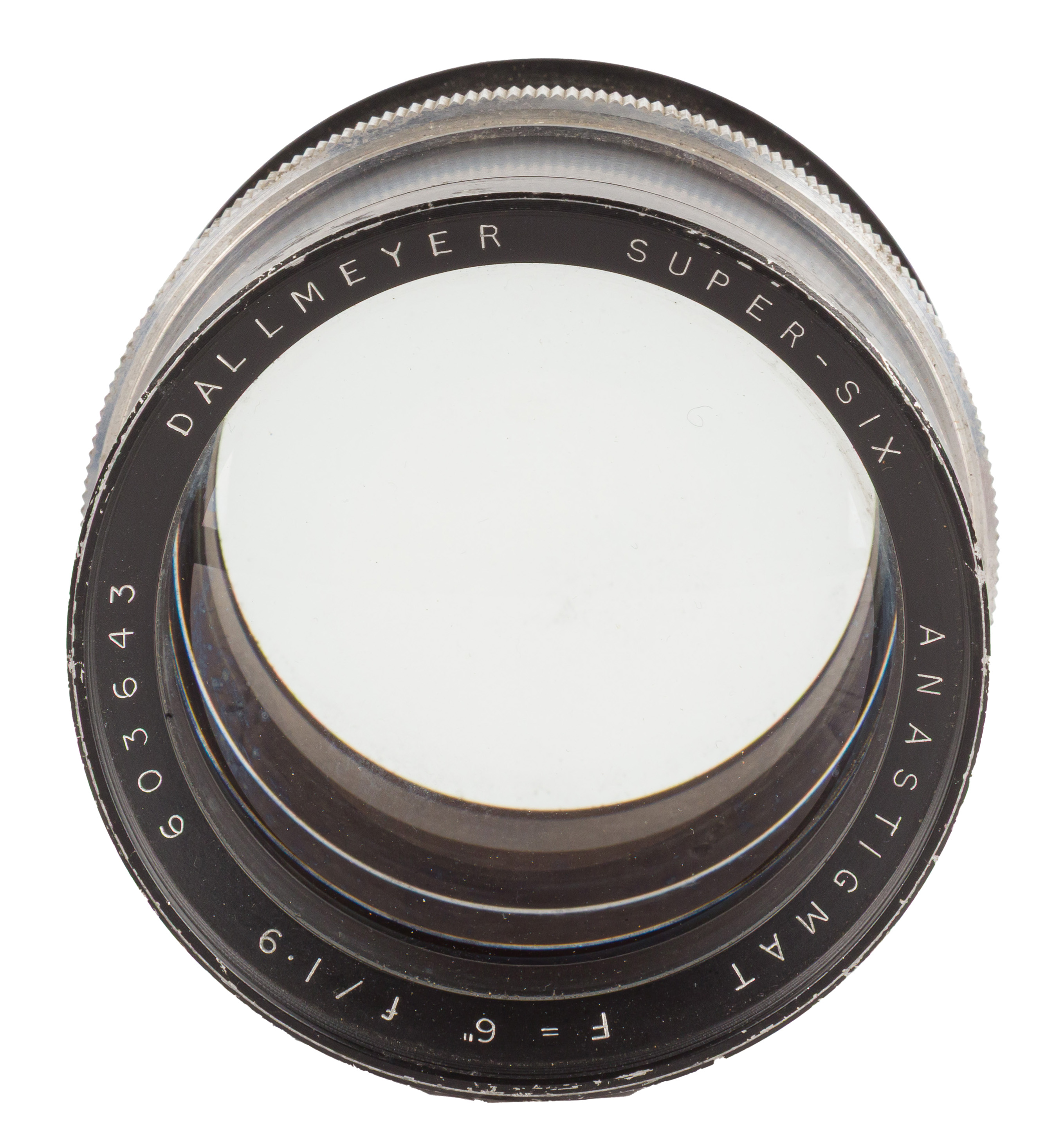 Lot 216 - A J.H Dallmeyer 6" f/1.9 Super-Six Lens