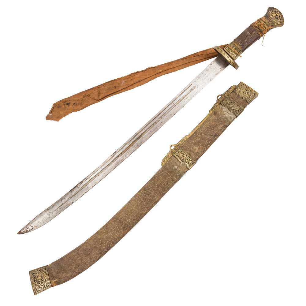 Lot 192 - A Late Qing Dynasty Dao (Chinese sword),