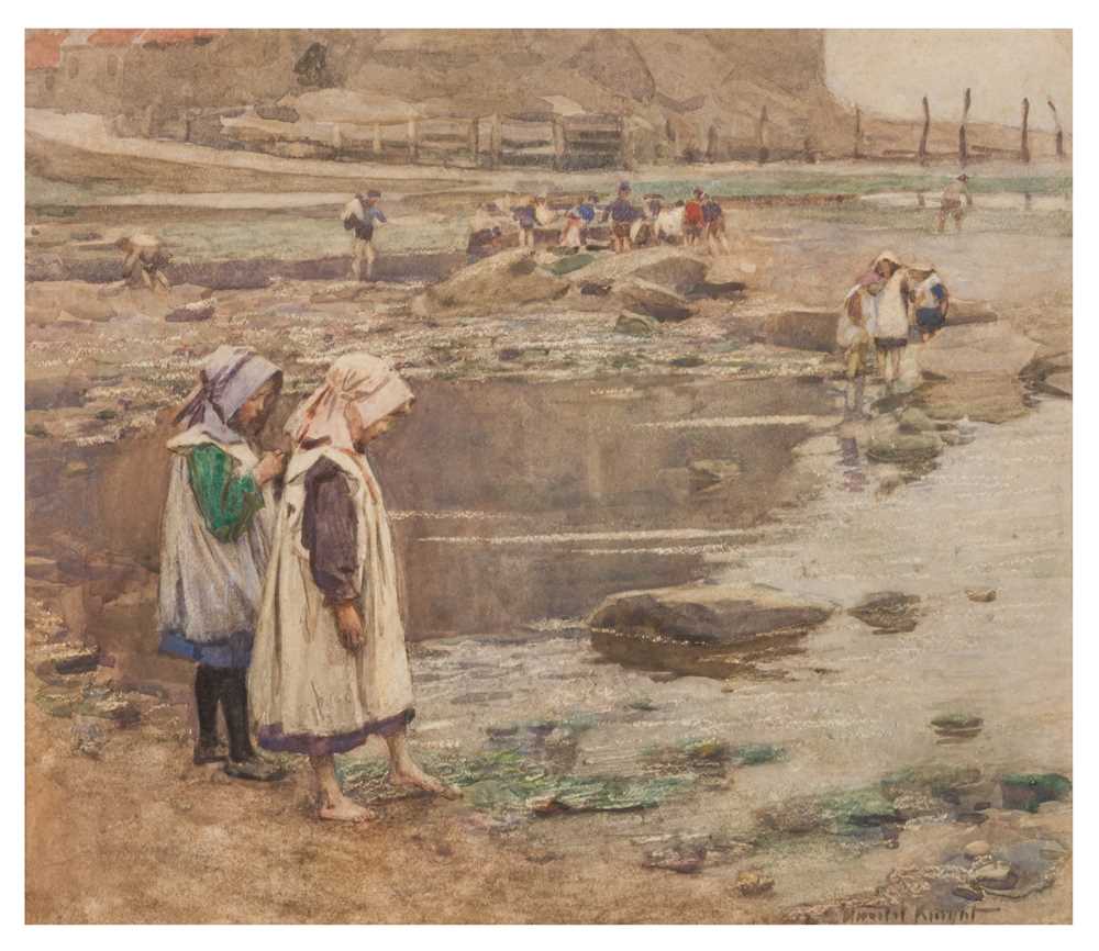 Lot 10 - Harold Knight R.A. (British, 1874-1961)