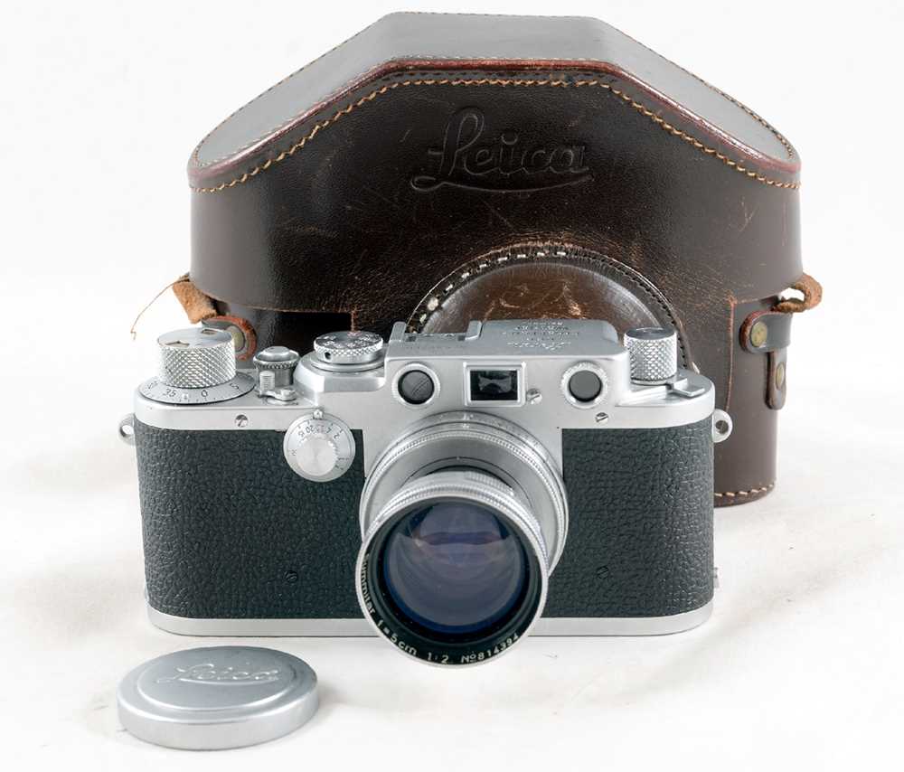 Lot 249 - Leica IIIf with 5cm f2 Summitar Lens.