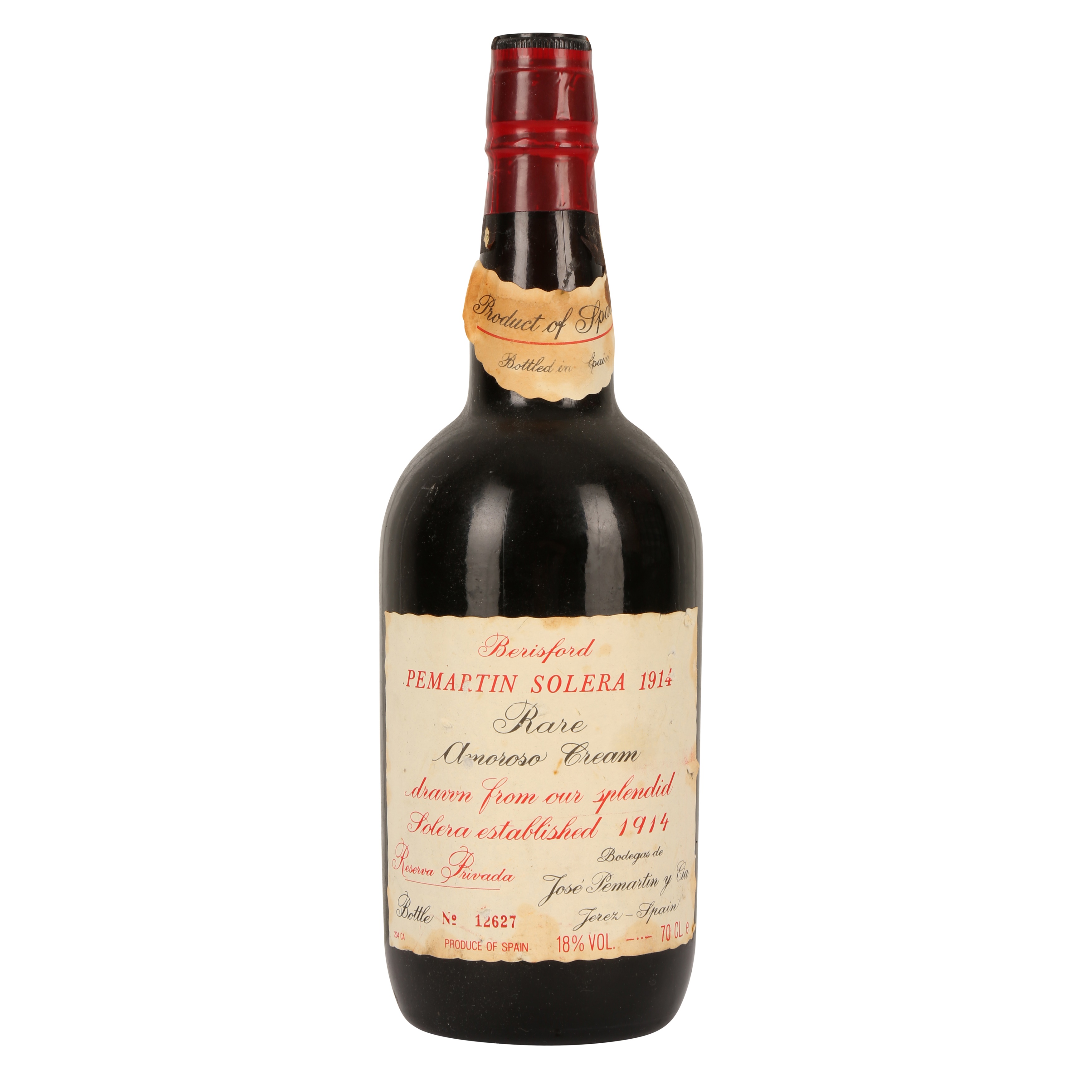 Lot 339 - Berisford Pemartin Rare Amoroso Cream Solera
