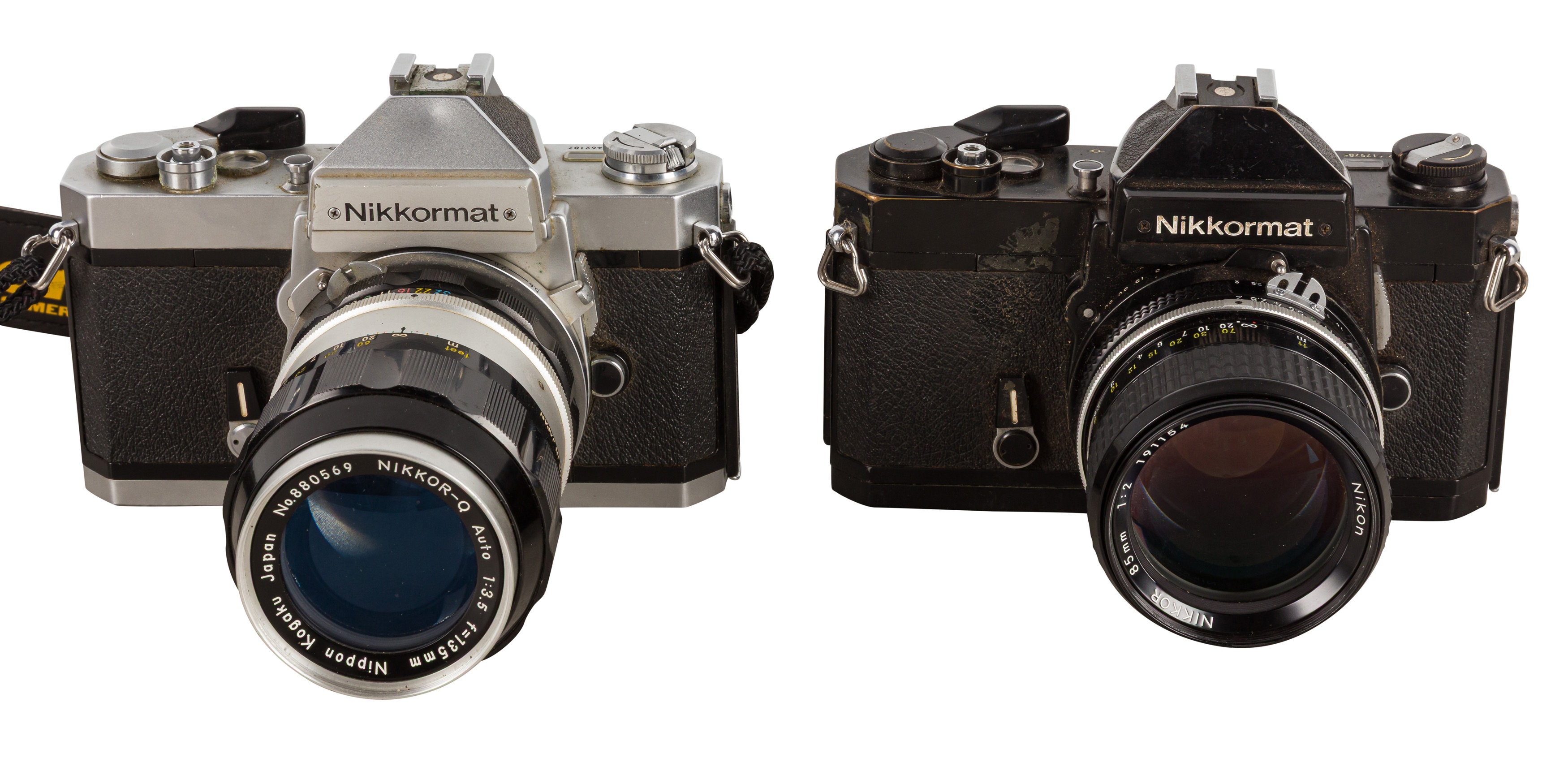 Lot 298 - A Pair of Nikon Nikkormat FT2 SLR Cameras