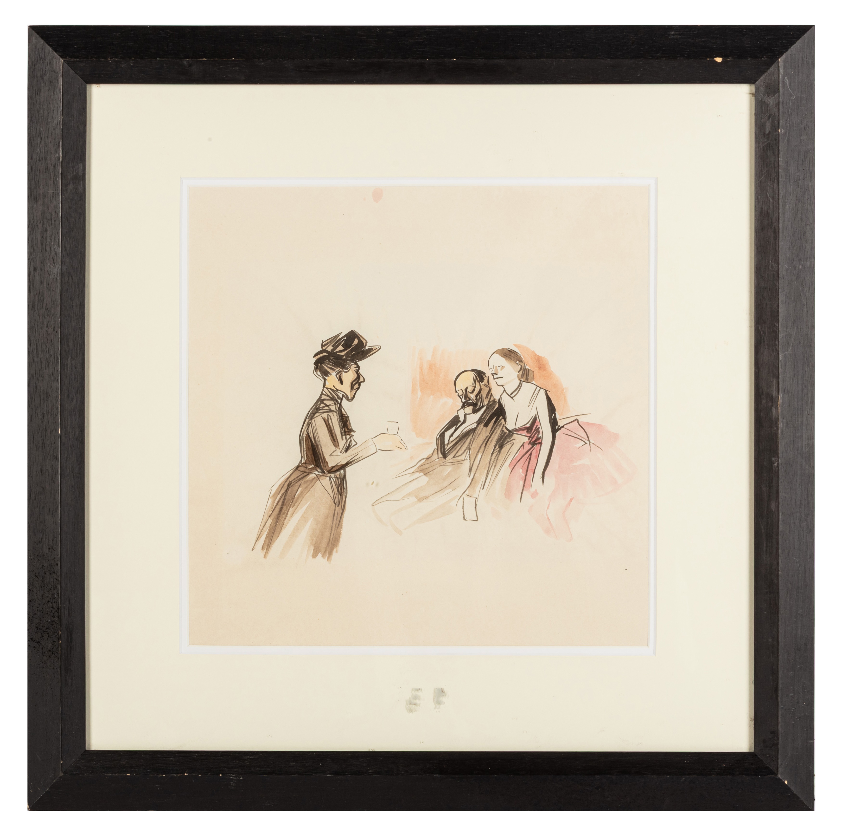 Lot 23 - Jean Louis Forain (French, 1852-1931)