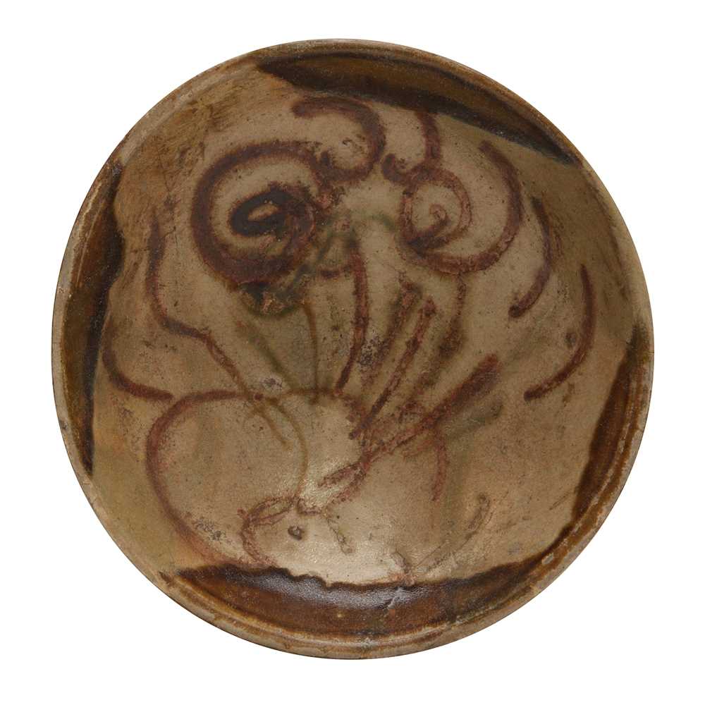 Lot 645 - A Chinese Changsha painted bowl, Tang