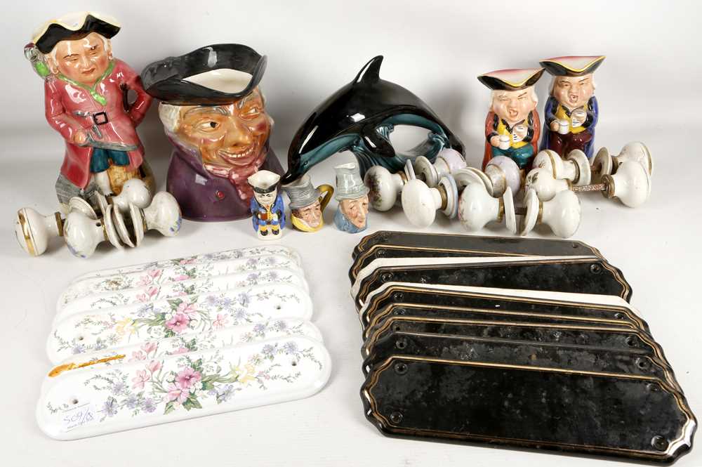 Lot 509 - A collection of 20th century Toby jugs