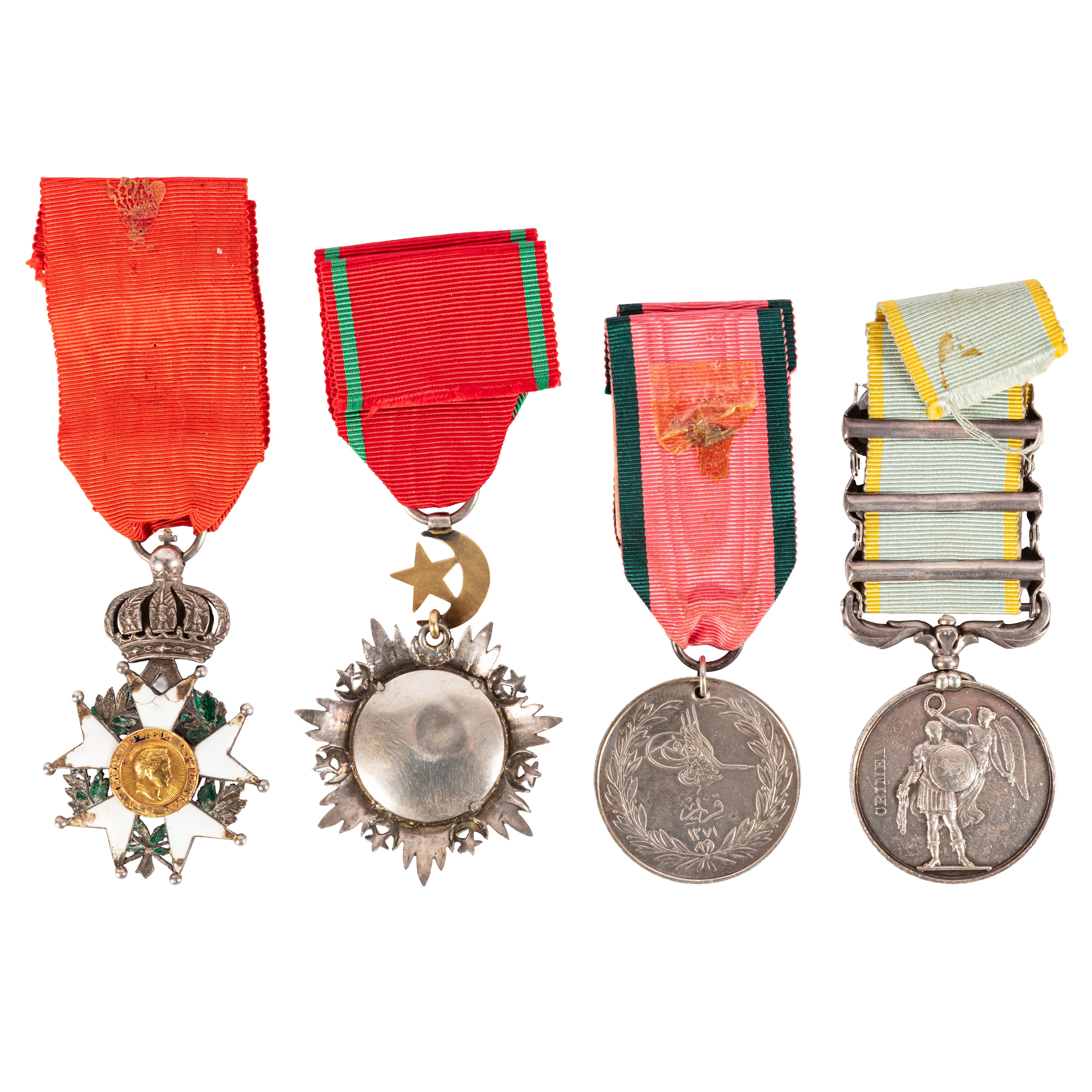 Lot 69 - Group, Crimea Medal, French Légion d'Honneur,