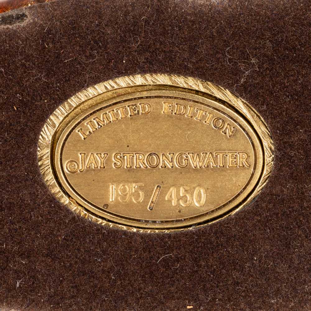 Lot 124 - A Jay Strongwater 'Suleyman' tiger mantel