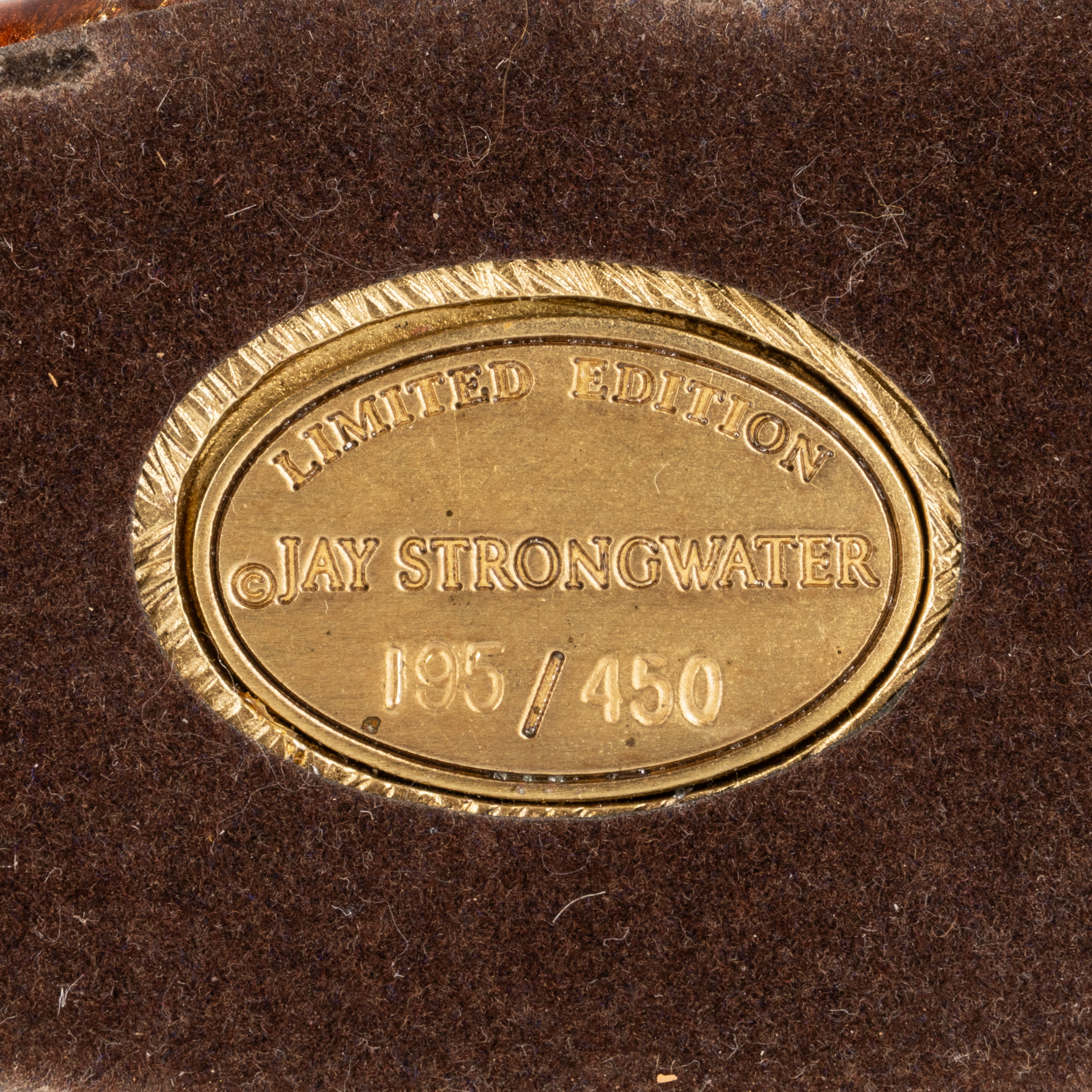 Lot 124 - A Jay Strongwater 'Suleyman' tiger mantel