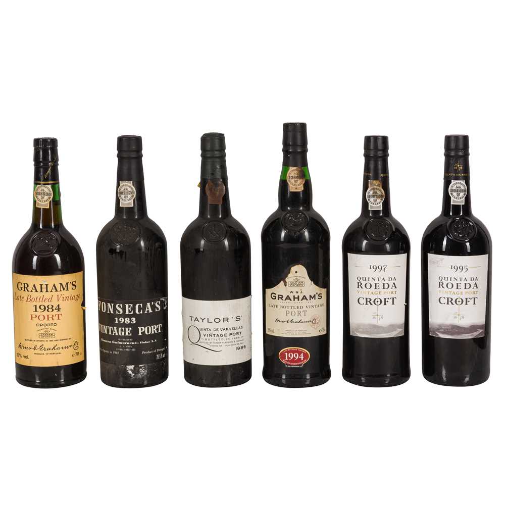 Lot 309 - Mixed Vintage Port - 6 bottles