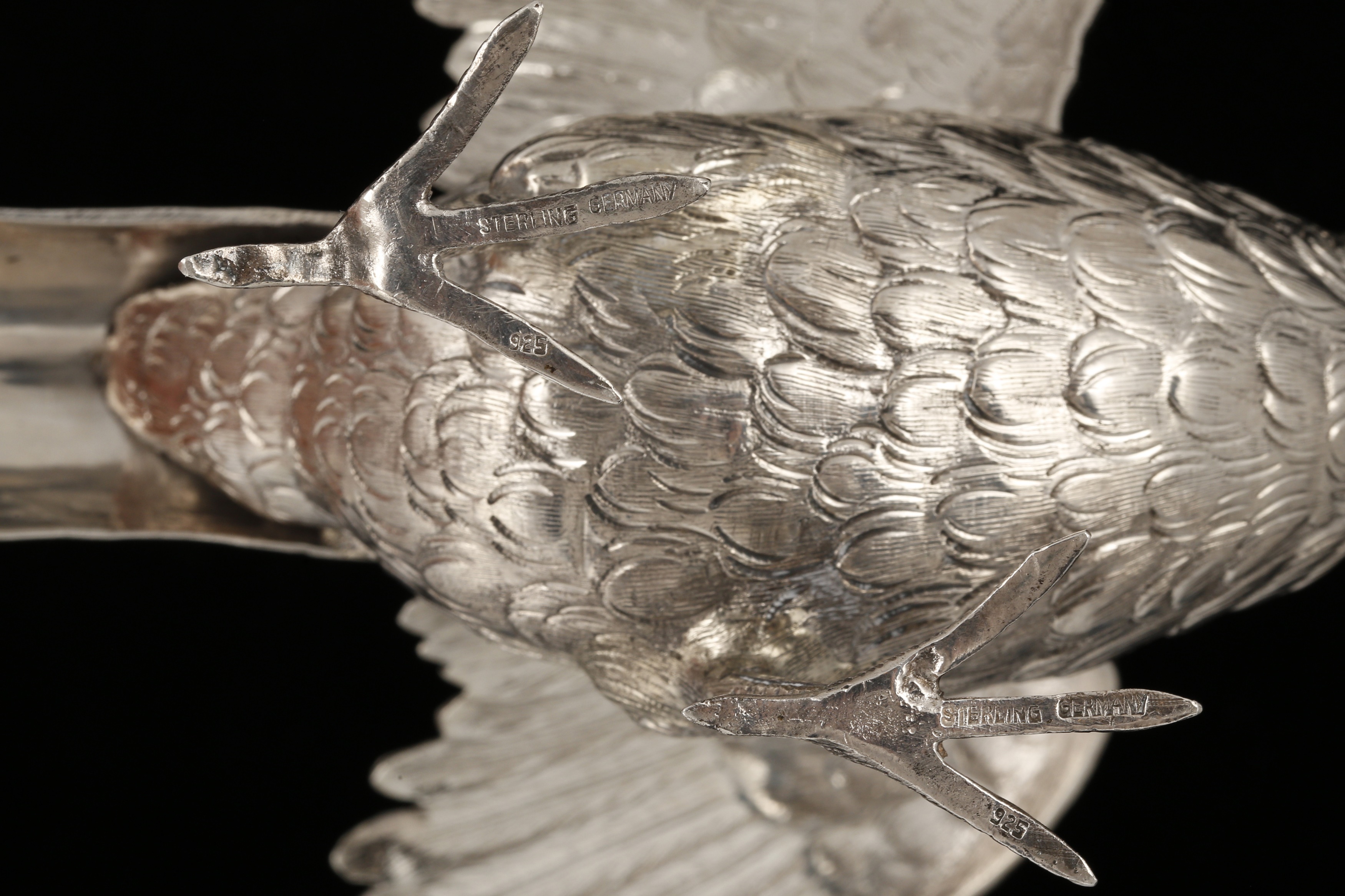 Lot 221 - Pair of Vintage German Sterling Silver