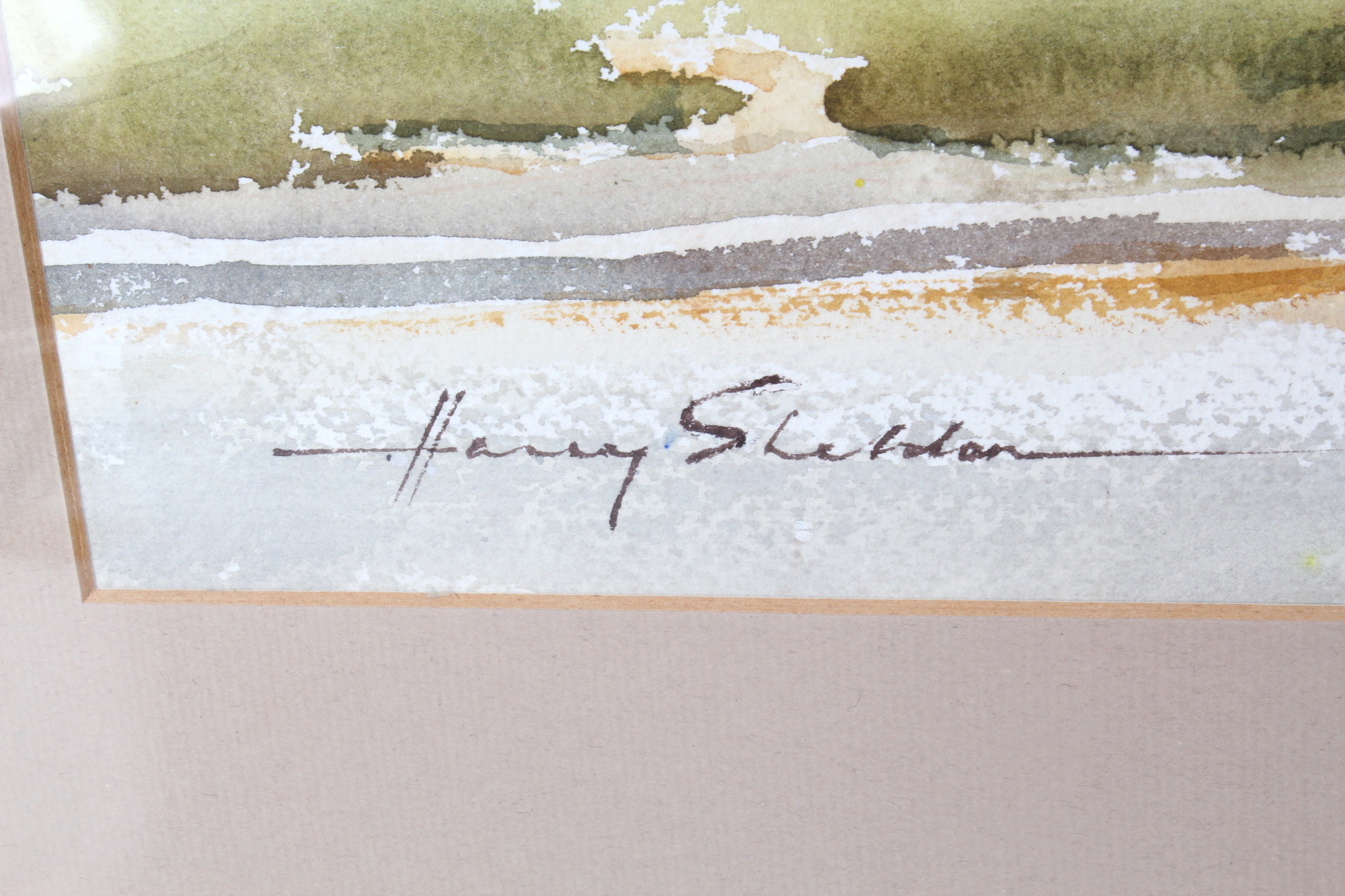 Lot 303 - Harry Sheldon, 'Tetbury Sept '80'