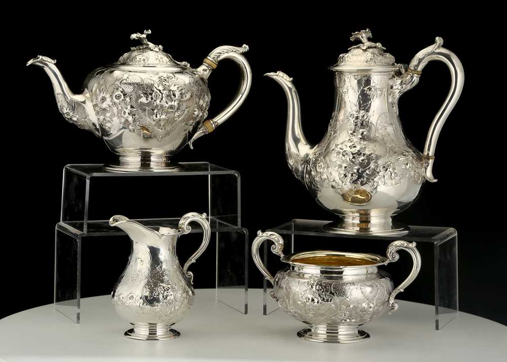 Lot 60 - Exquisite Antique Victorian Sterling Silver