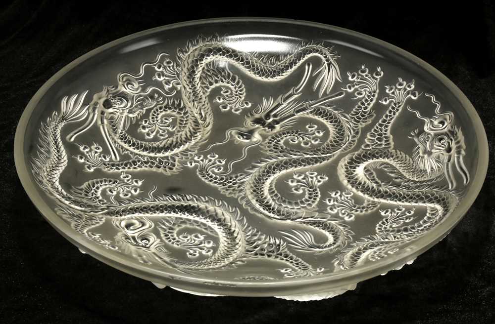 Lot 495 - JOSEF INWALD, a Barolac, frosted glass