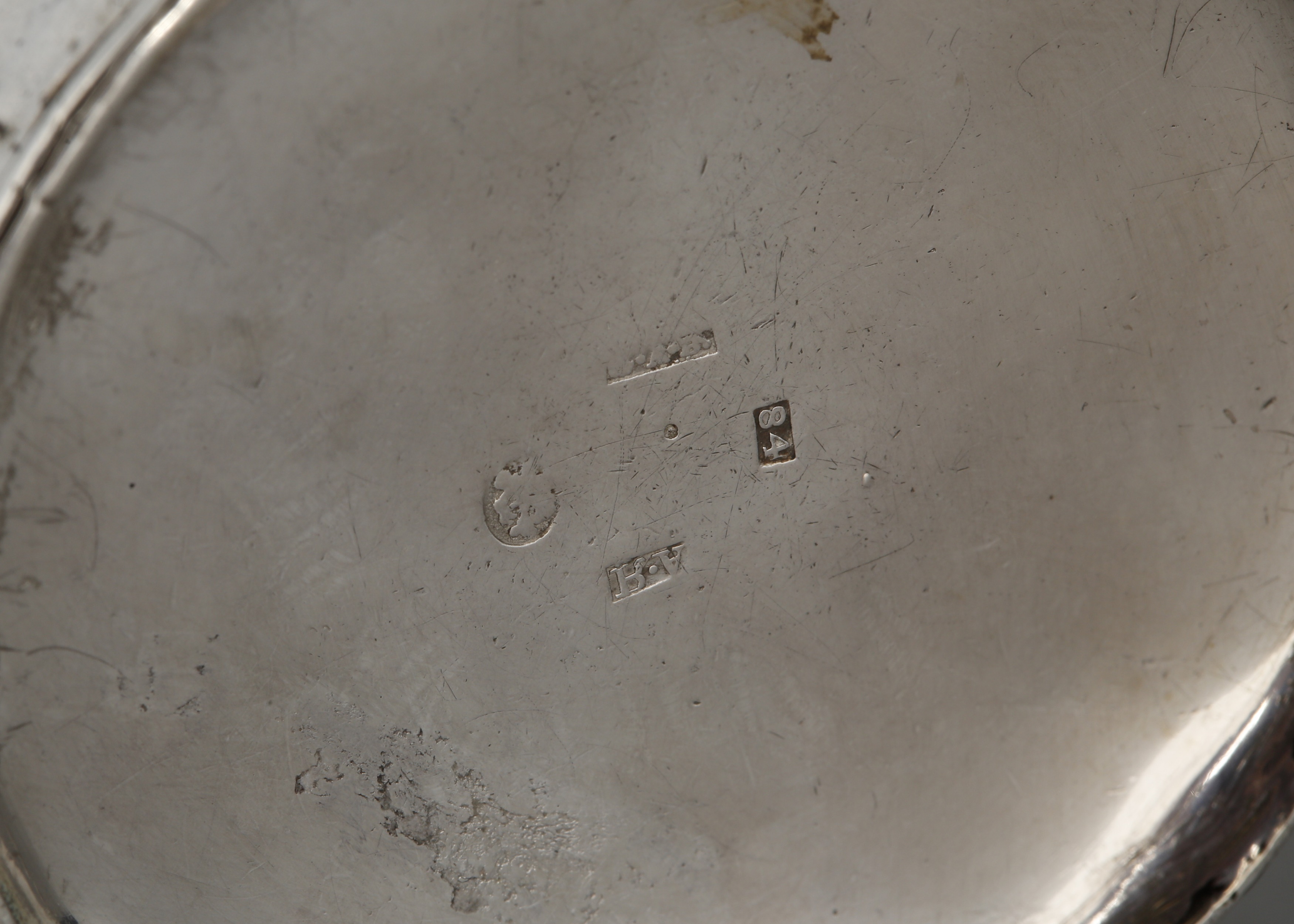 Lot 118 - Antique Imperial Russian 84 Zolotnik Silver