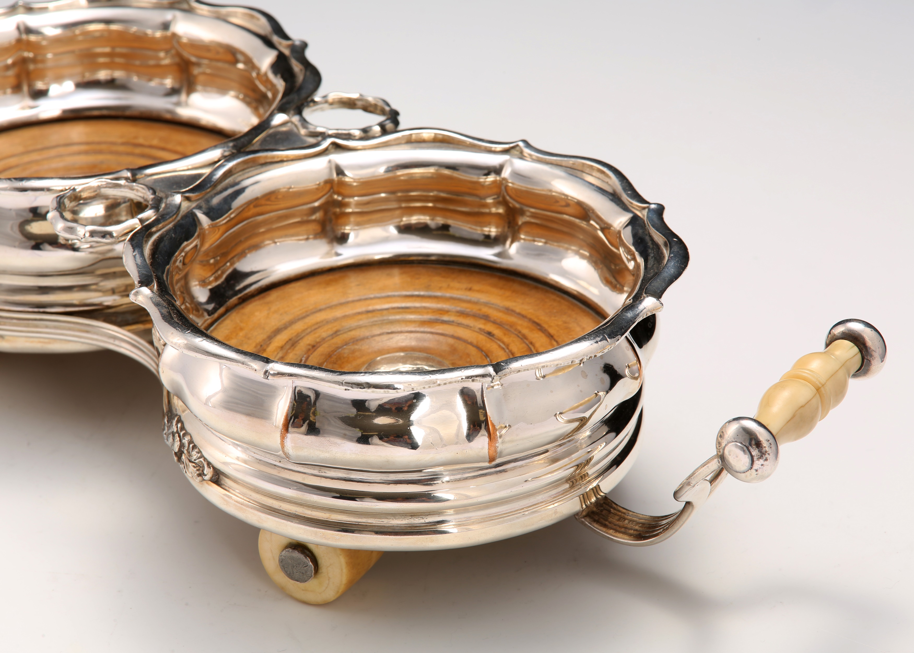 Lot 299 - A 19th century Old Sheffield Plate trolley