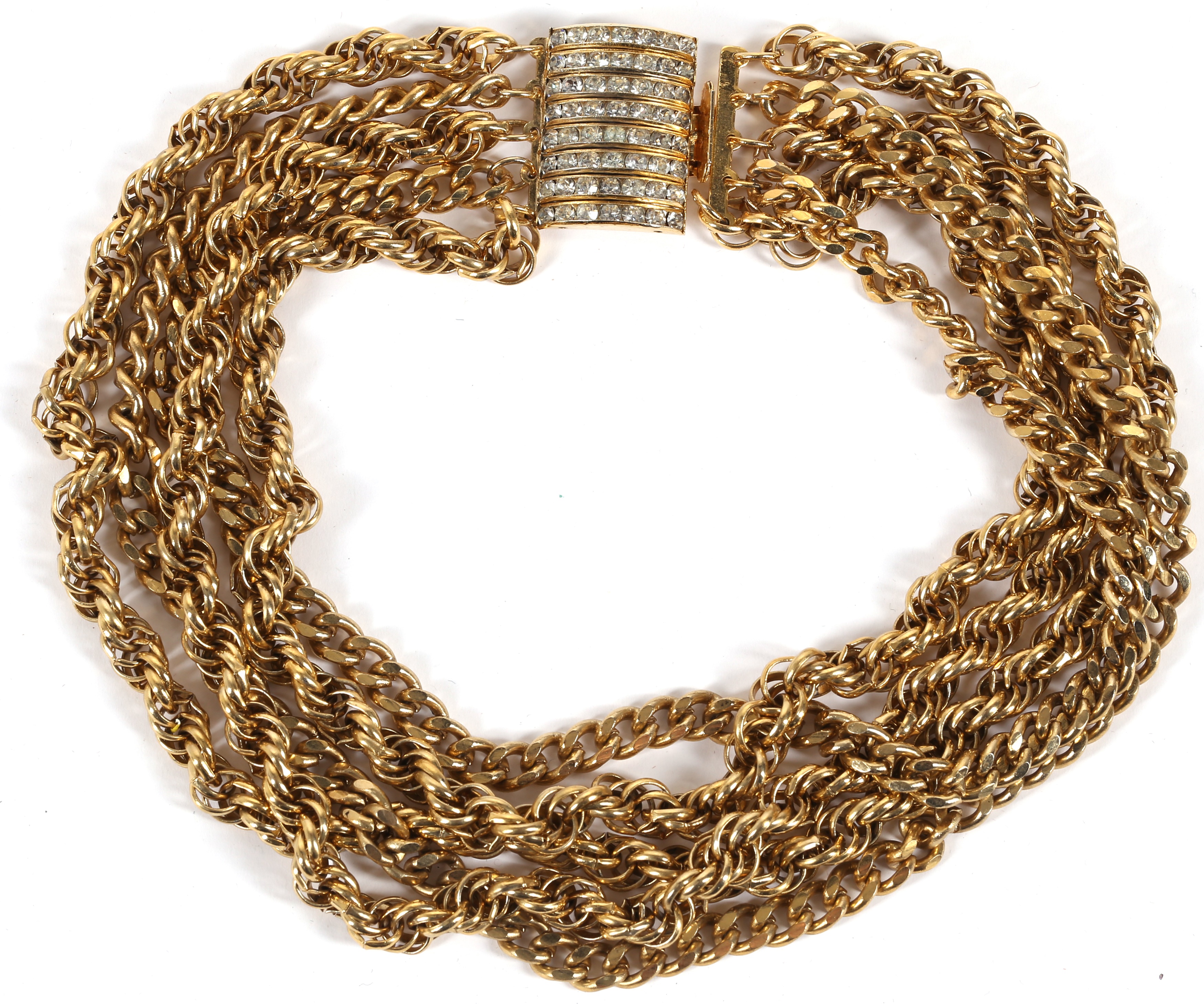 Lot 612 - Two vintage Butler and Wilson multi-strand