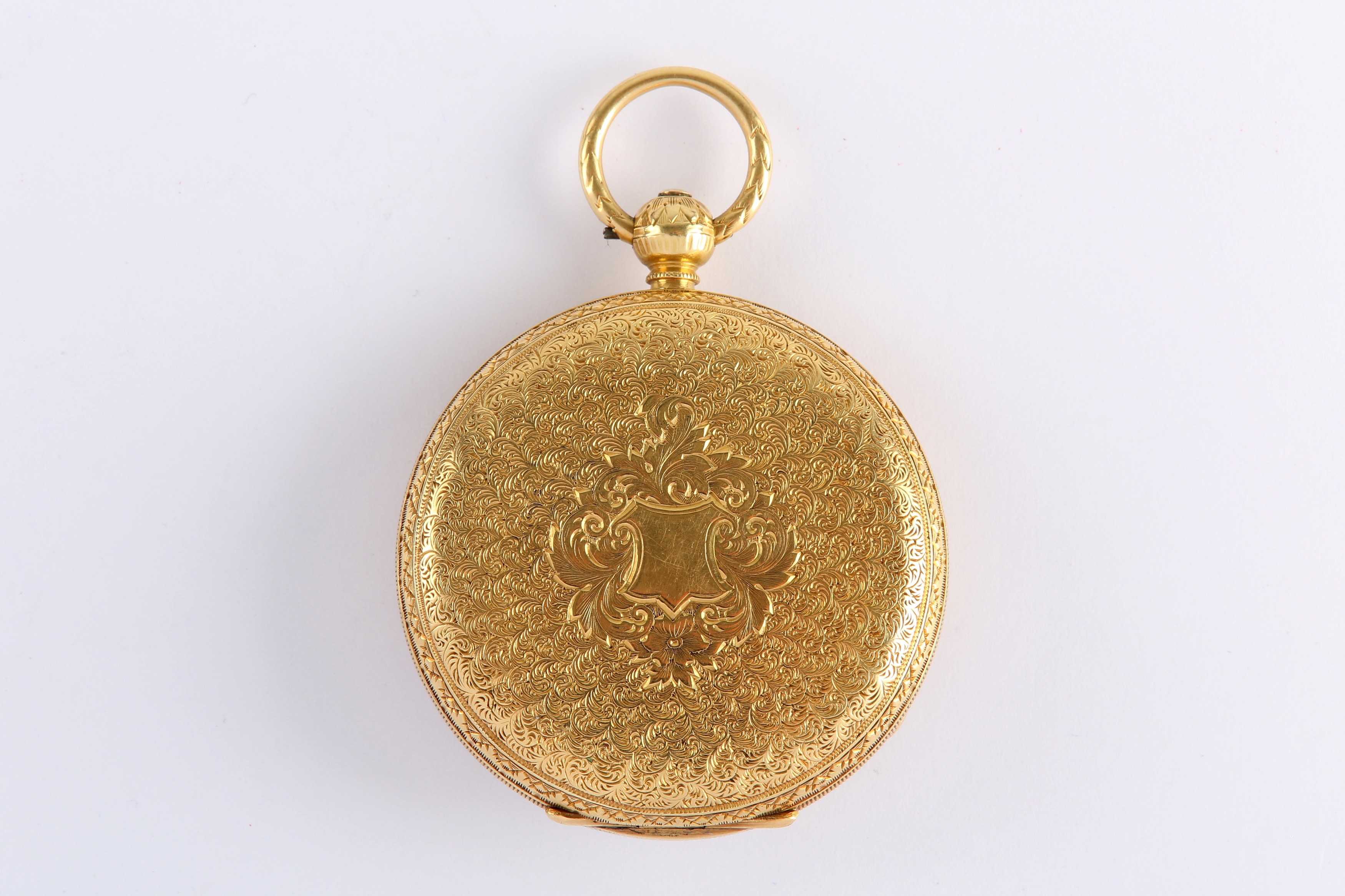 Lot 24 - CHRISTOPHER ROWSON. A FINE 18K YELLOW GOLD