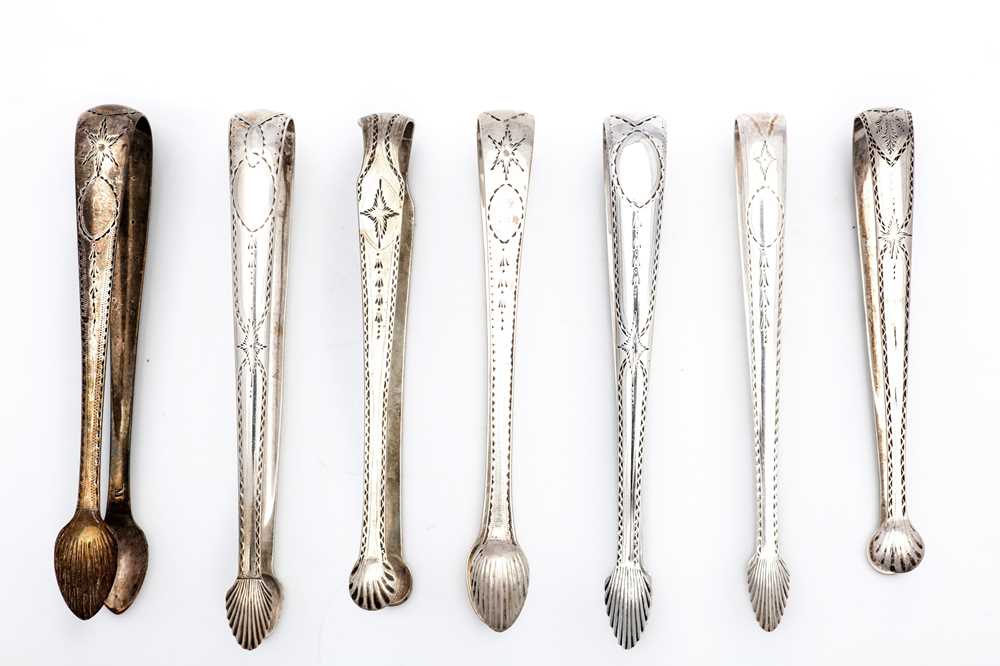 Lot 167 - A mixed group of seven George III Irish