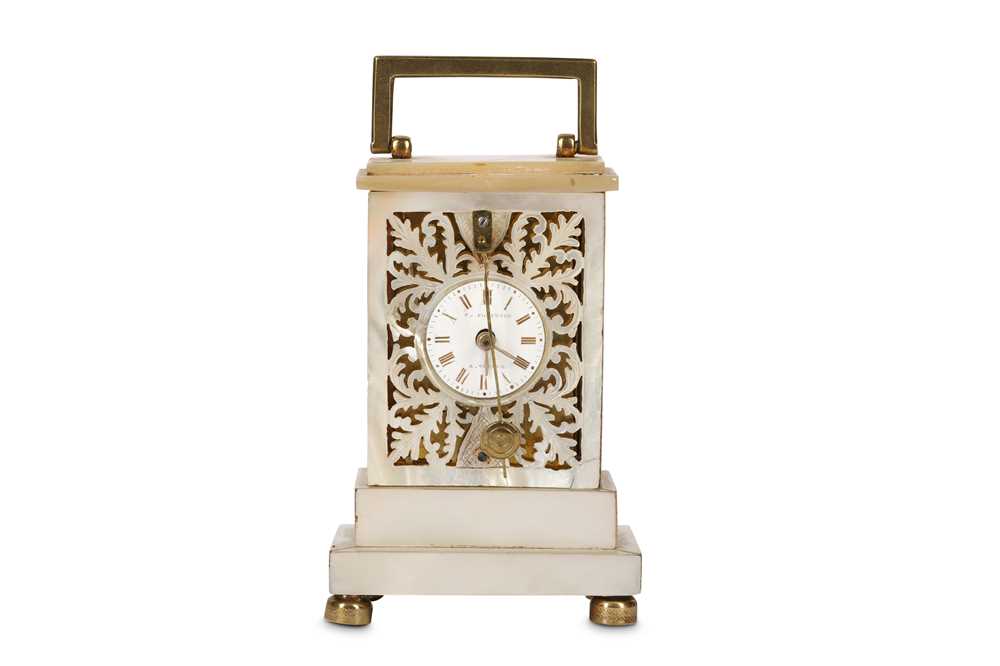 Lot 248 - A 19TH CENTURY VIENNESE MOTHER OF PEARL AND
