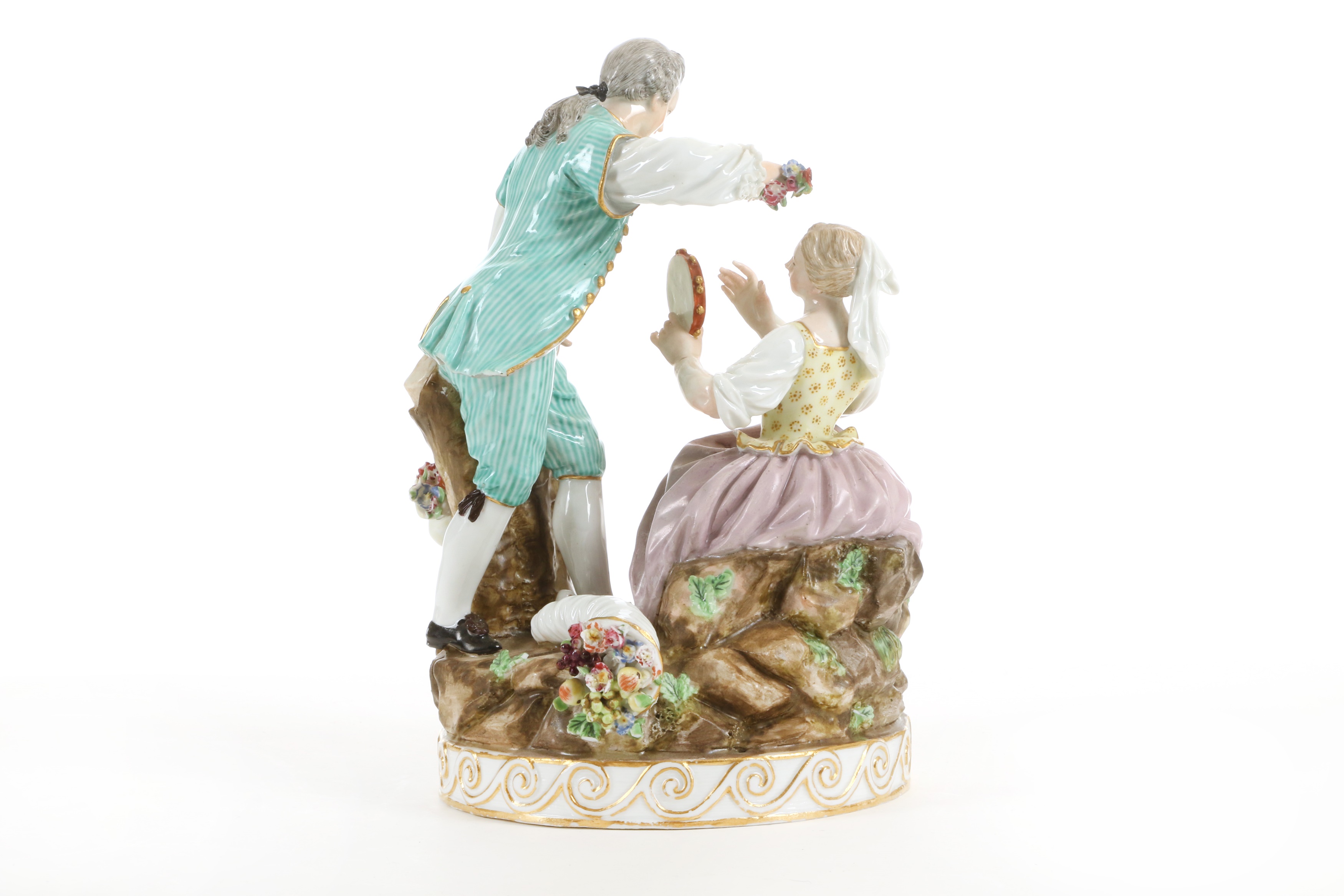 Lot 149 - A RARE MARCOLINI MEISSEN PORCELAIN FIGURE