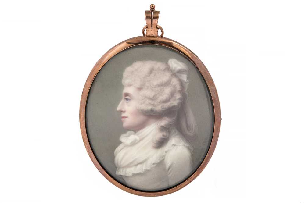Lot 19 - HENRY BONE R.A. (BRITISH 1755-1834) Portrait