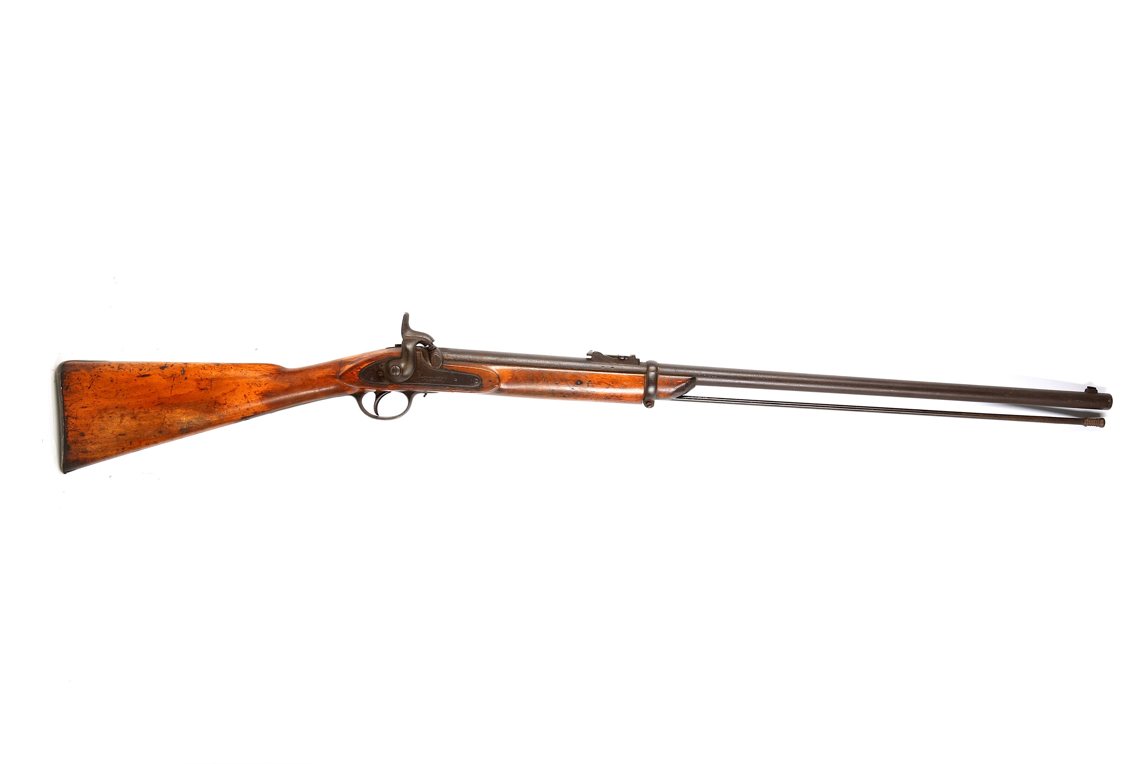Lot 146 - A Lancaster's Patent percussion-lock rifle