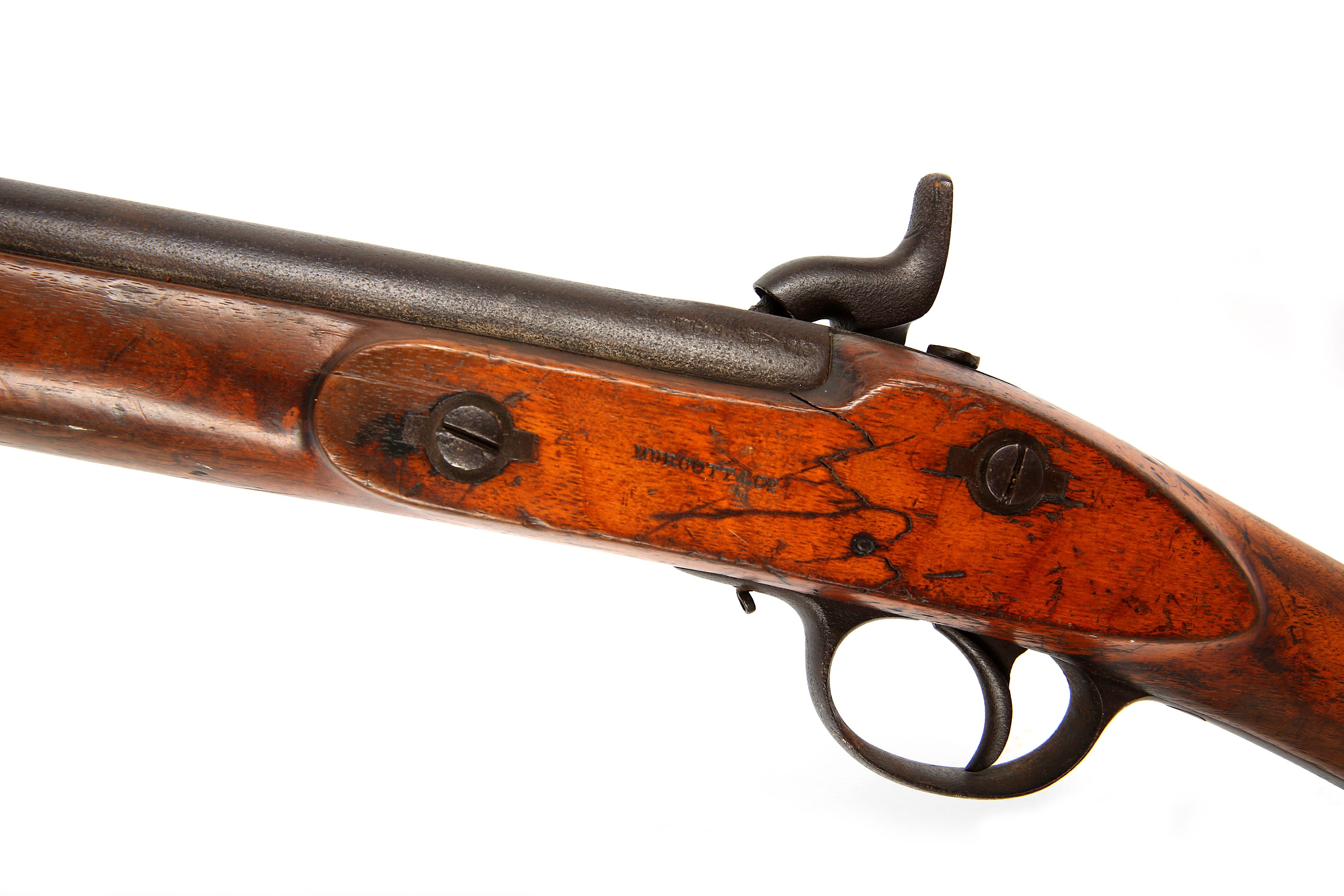 Lot 146 - A Lancaster's Patent percussion-lock rifle