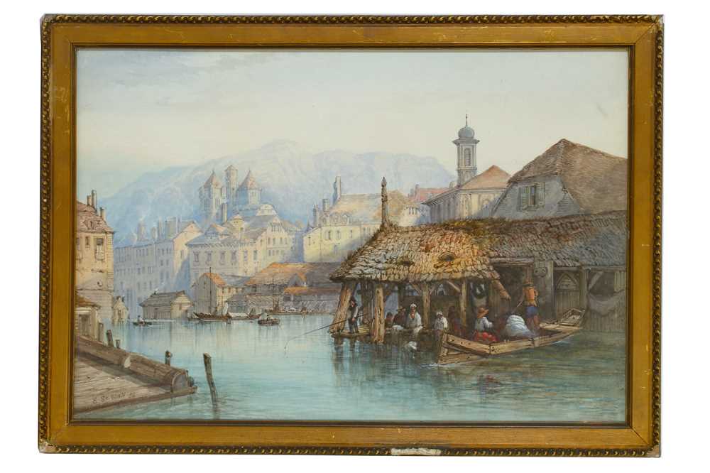 Lot 291 - EDWIN ST JOHN (BRITISH 1878-1961) River