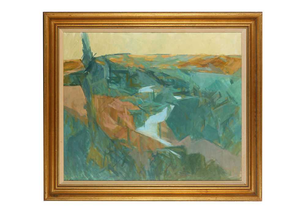 Lot 216 - ANTHONY BETTS (1897-1980) Dordogne lanscape