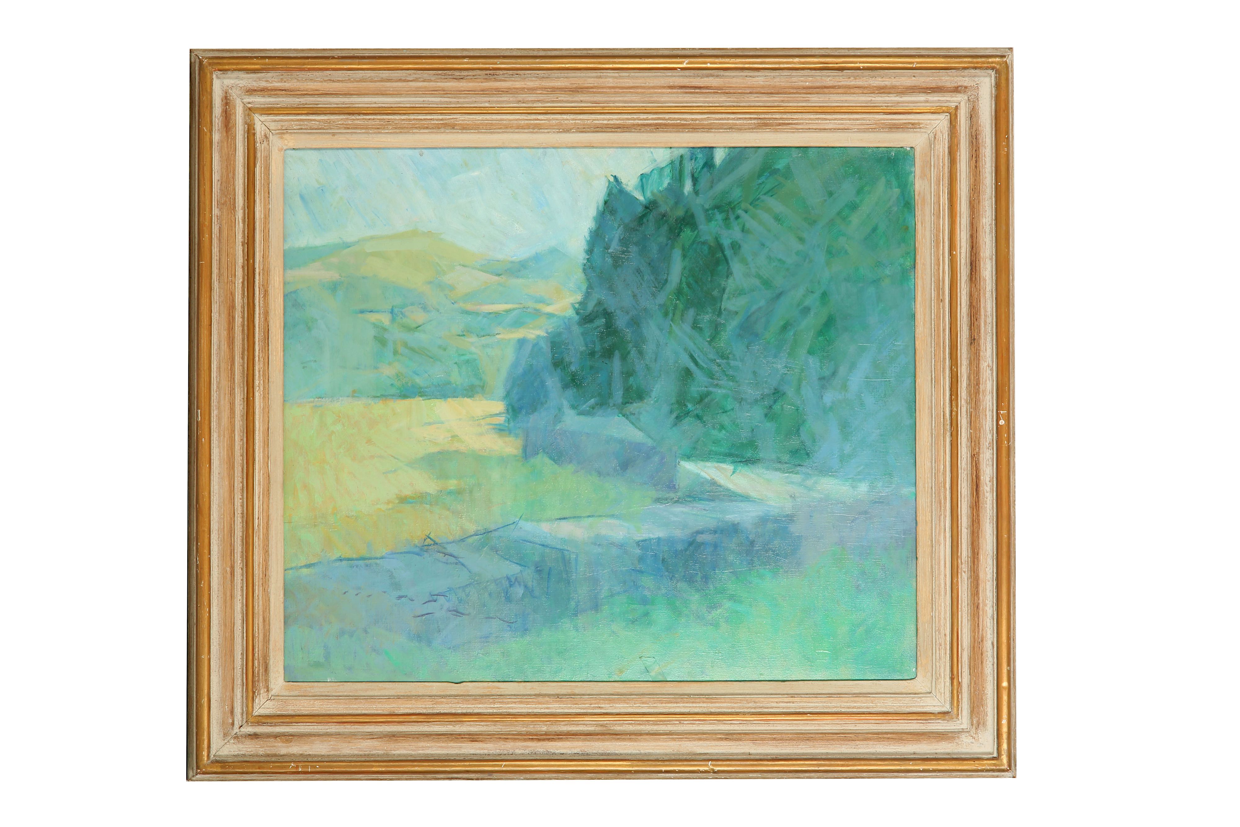 Lot 212 - ANTHONY BETTS (1897-1980) View by a river
