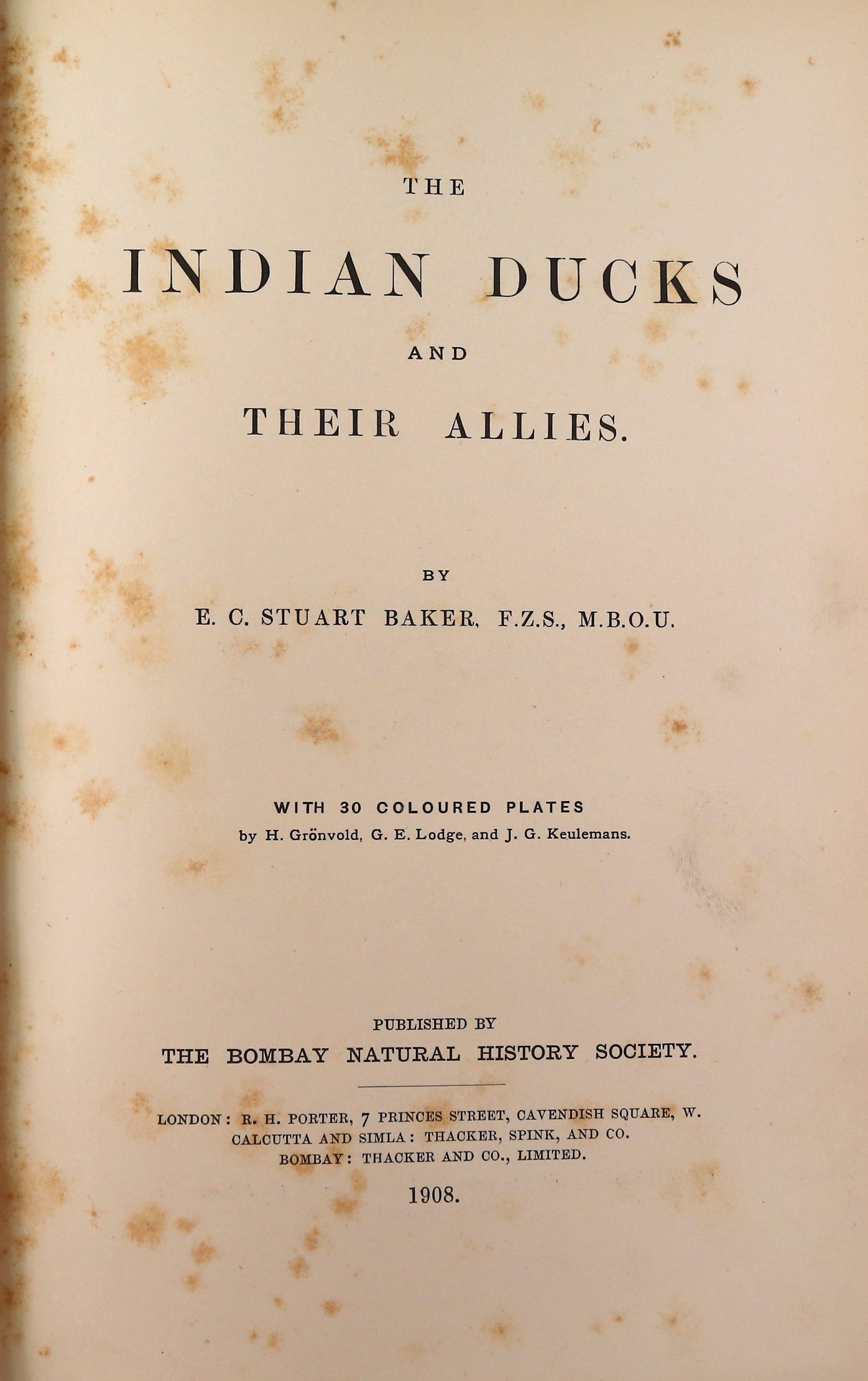 Lot 311 - Baker (Edward Charles Stuart) The Indian