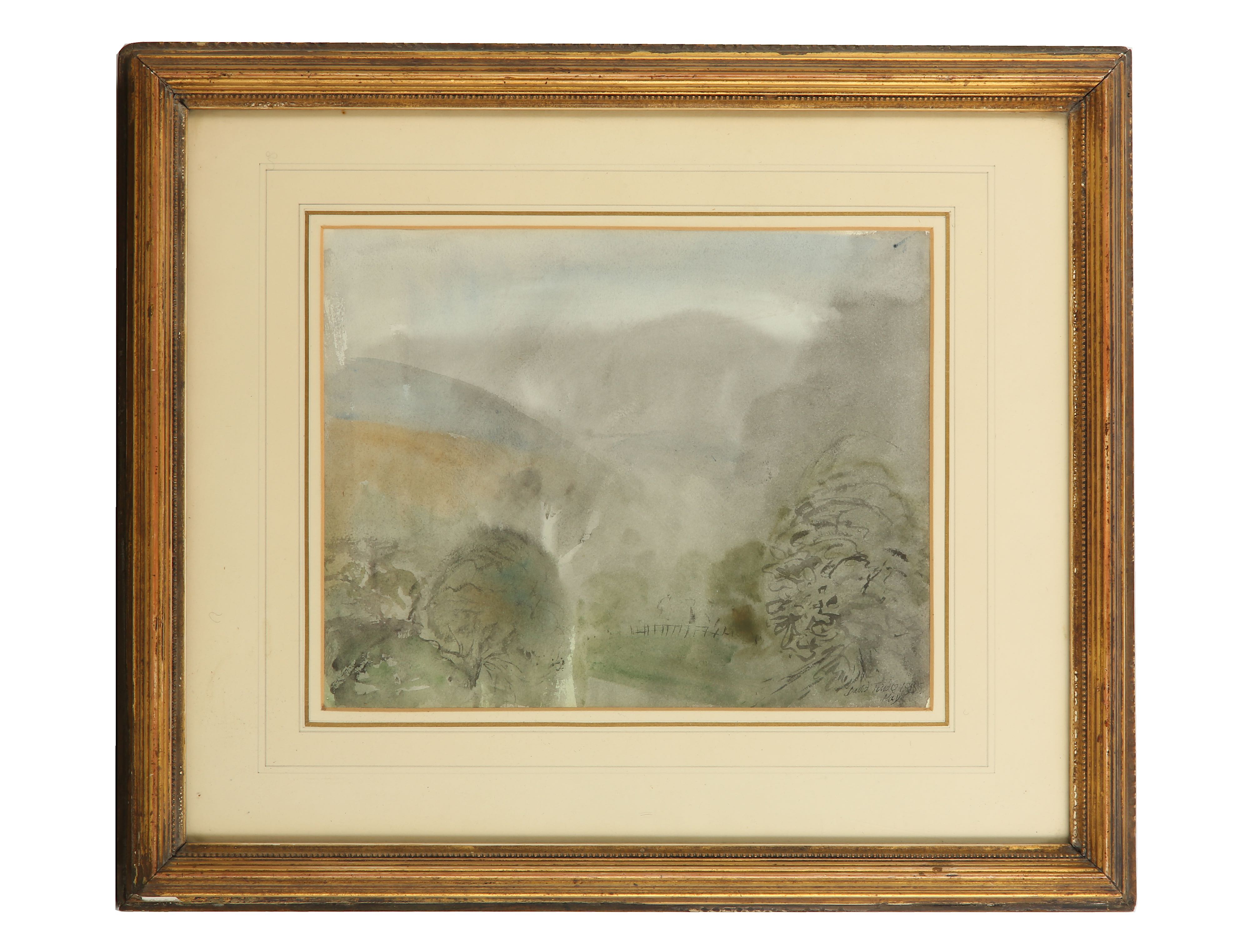 Lot 125 - DAVID TINDLE, R.A. (B. 1932) Mountain