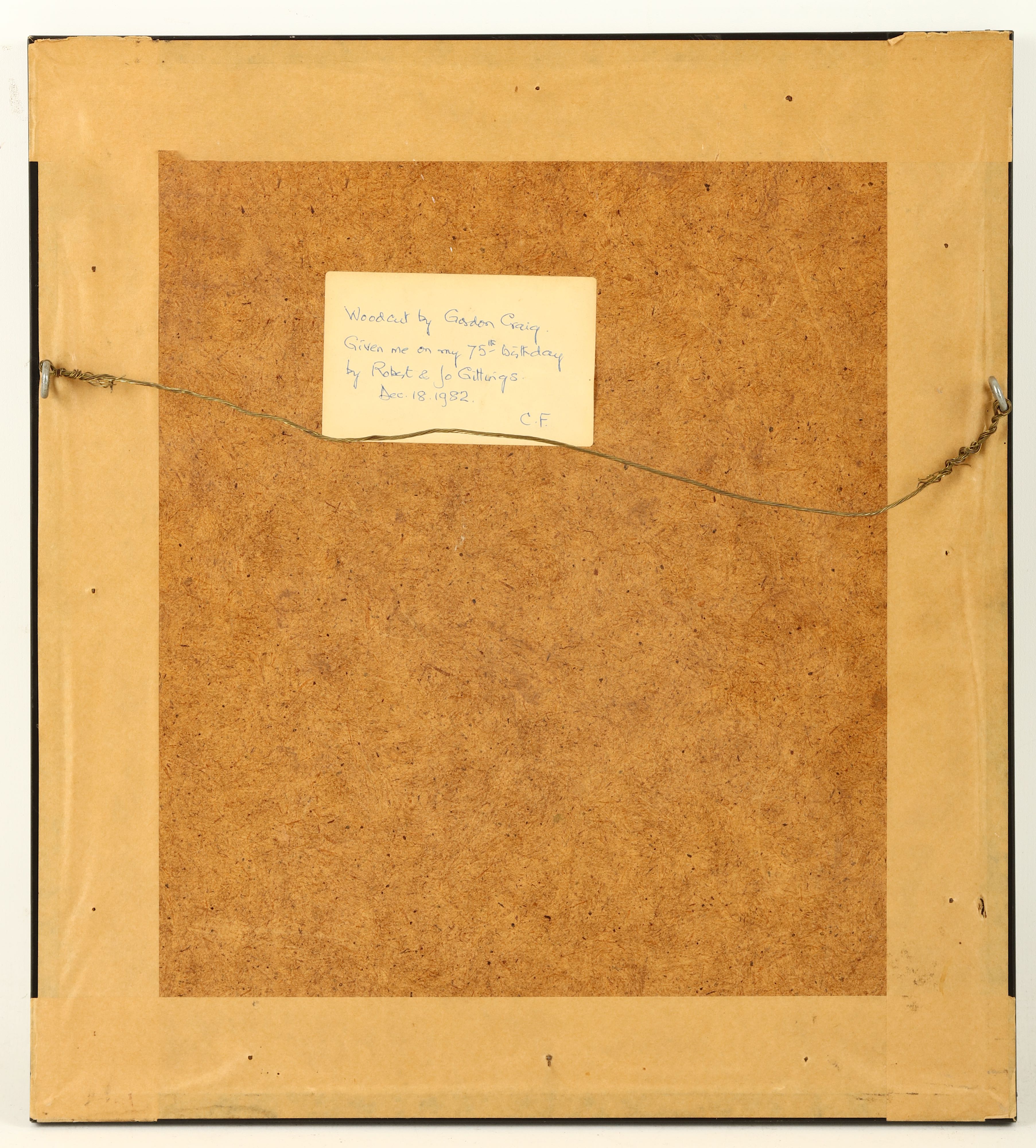 Lot 784 - Edward Gordon Craig (British 1872-1966)