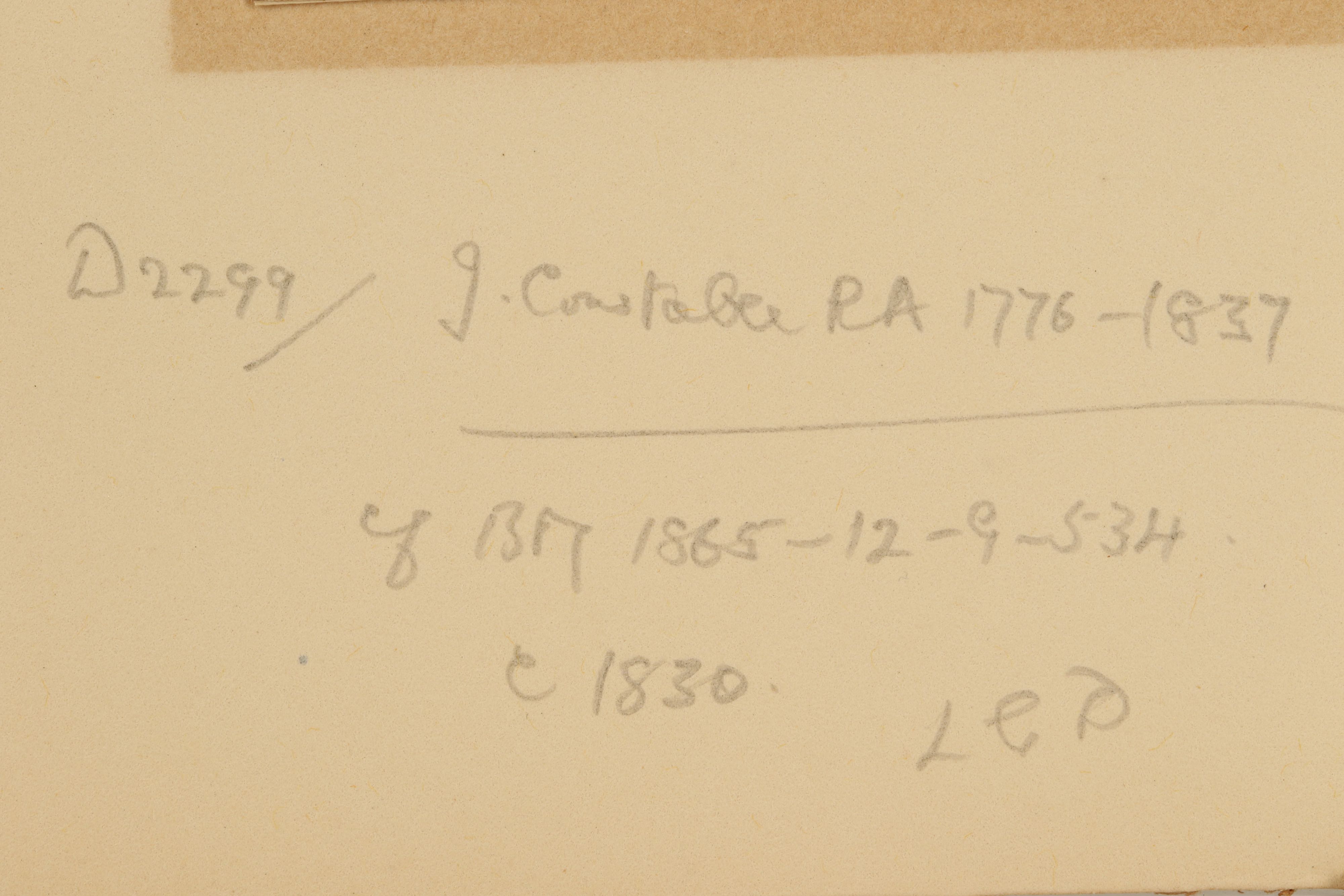 Lot 115 - JOHN CONSTABLE RA (BRITISH 1776 - 1837) A