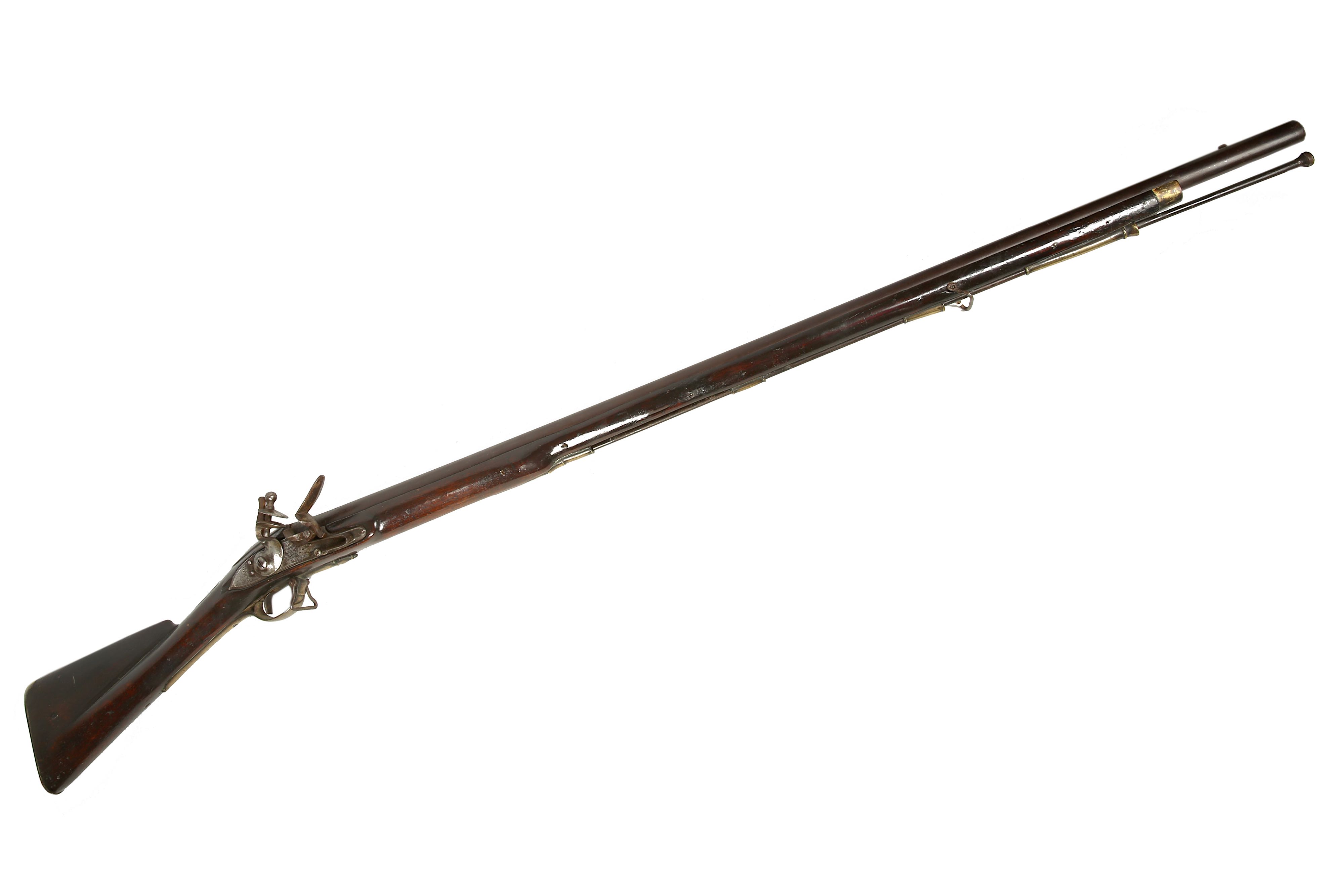 Lot 152 - A short land pattern brown bess musket, late