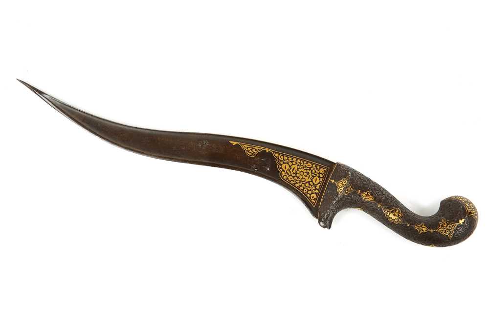 Lot 74 - An 18th or 19th century Indo-Persian pesh