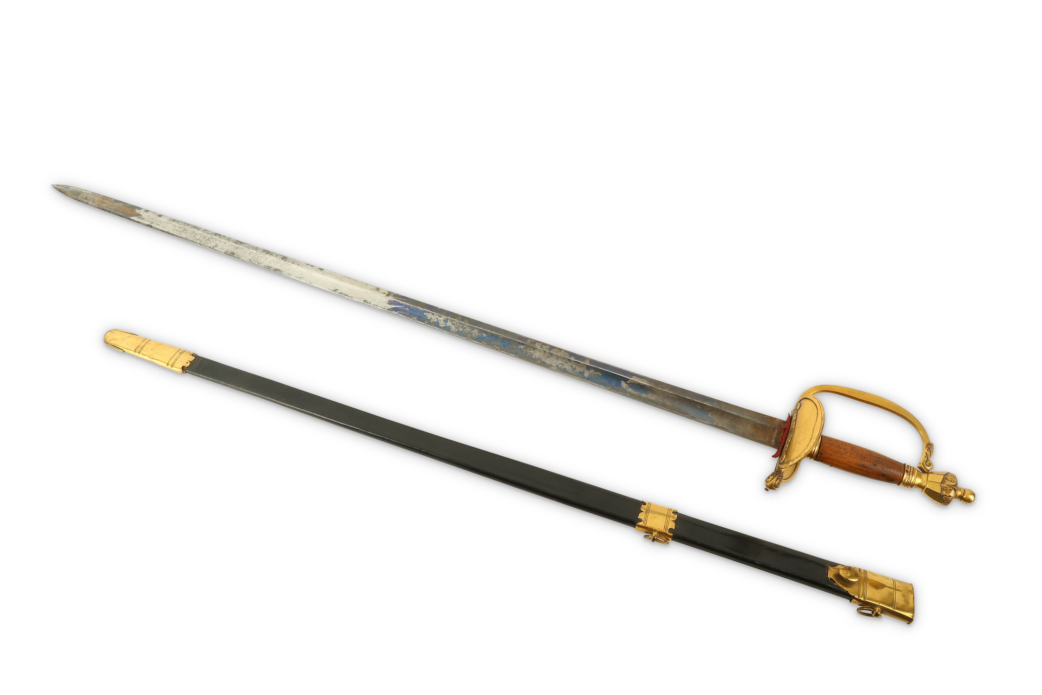 Lot 136 - A British 1796 pattern infantry officer's