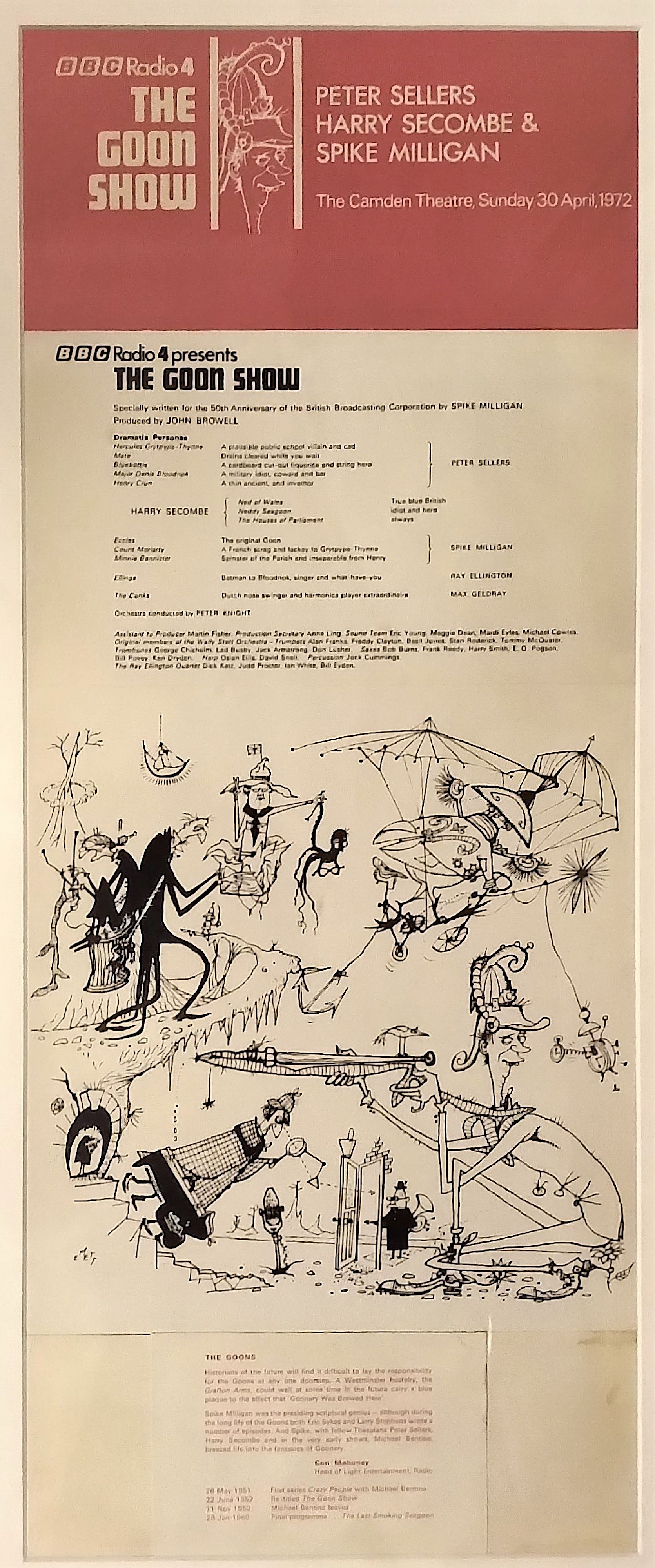 Lot 100 - The Goon Show.- Special Edition 1972 Rare