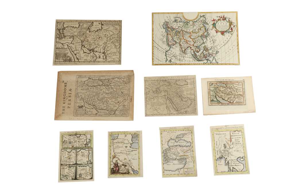 Lot 190 - Asia.- Miniature Maps Porro (Girolamo) after