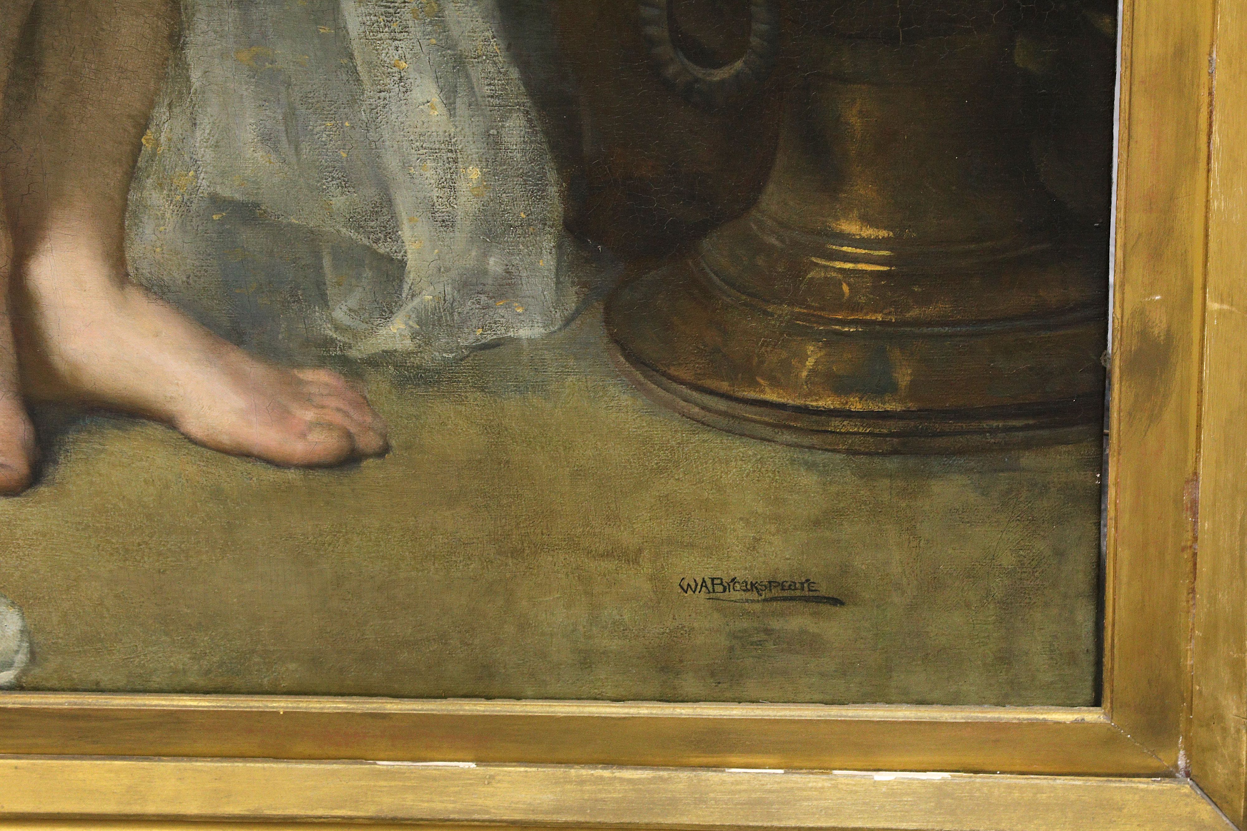 Lot 10 - WILLIAM A. BREAKSPEARE (ENGLISH 1855-1914).