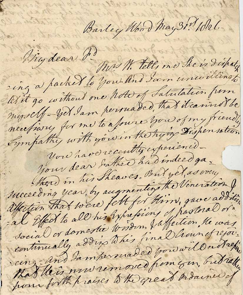 Lot 225 - Wilberforce (William) Autograph letter
