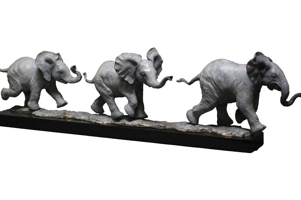 Lot 209 - Winterburn (Steve) Elephants - The