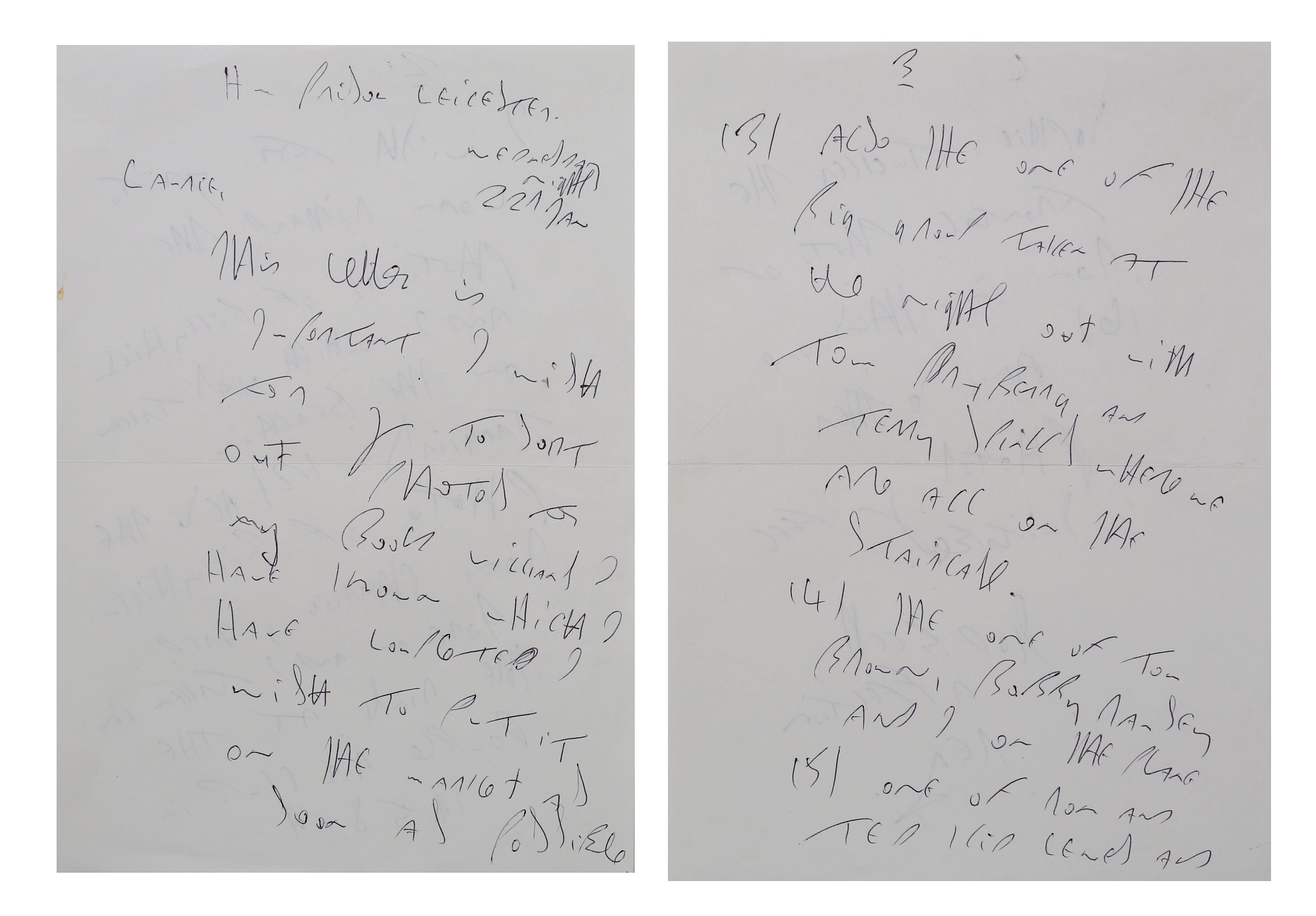 Lot 200 - Kray Twins.- A large collection of letters,