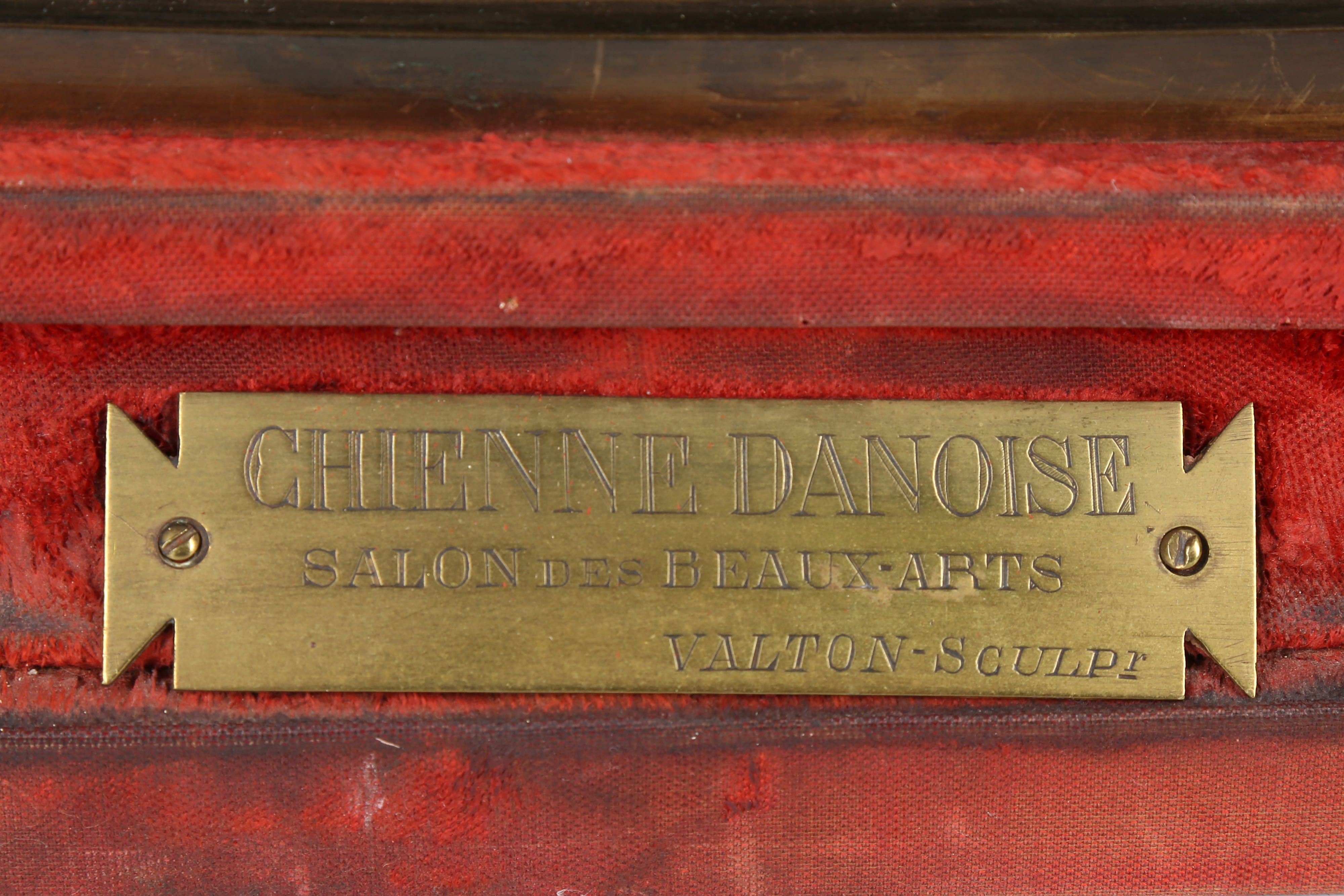 Lot 188 - CHARLES VALTON (FRENCH, 1851-1918): A BRONZE