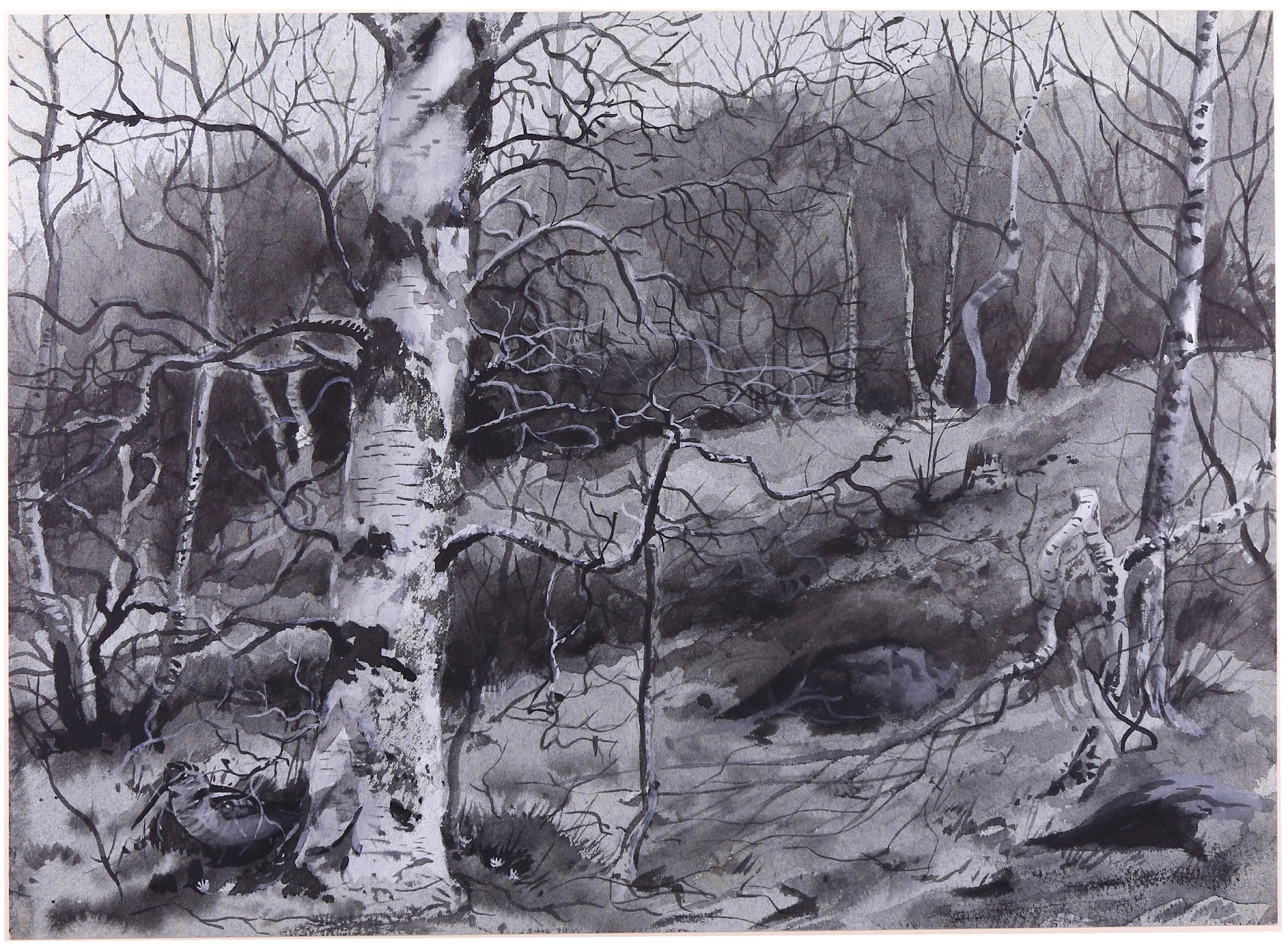 Lot 155 - Rickman (Philip) A portfolio of 44 bird