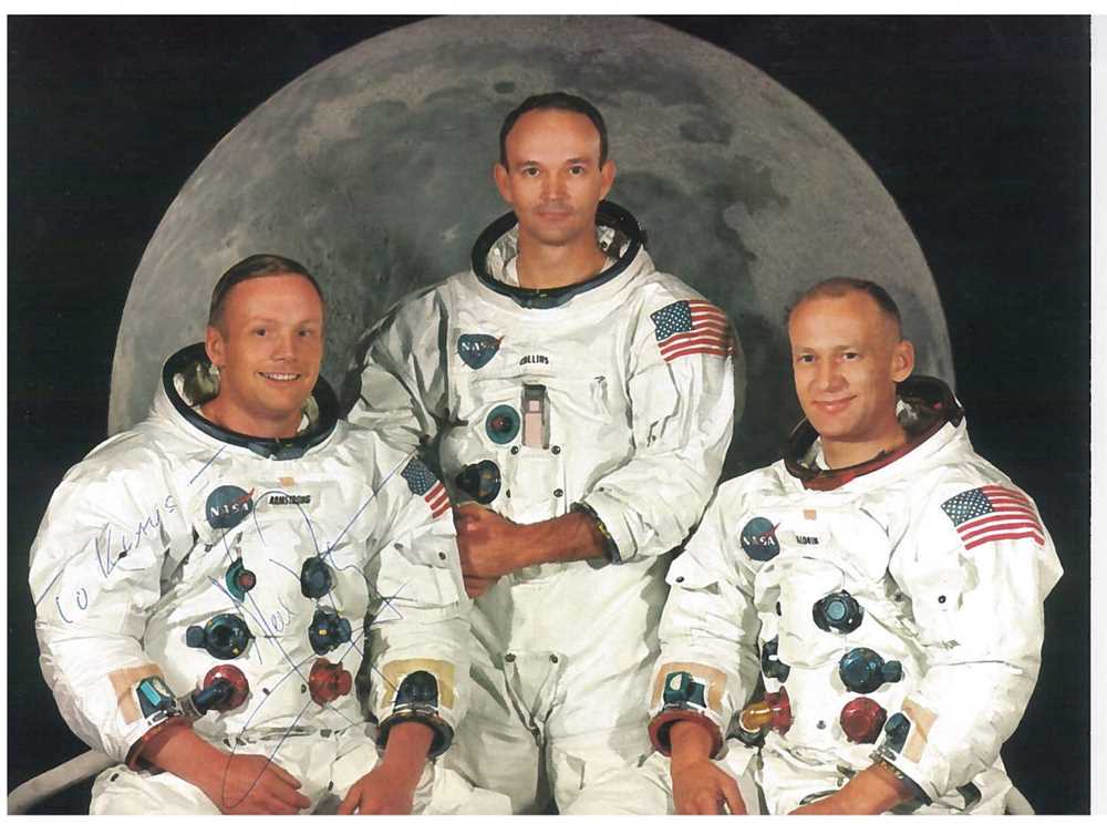 Lot 182 - Armstrong (Neil) Colour Nasa photograph of